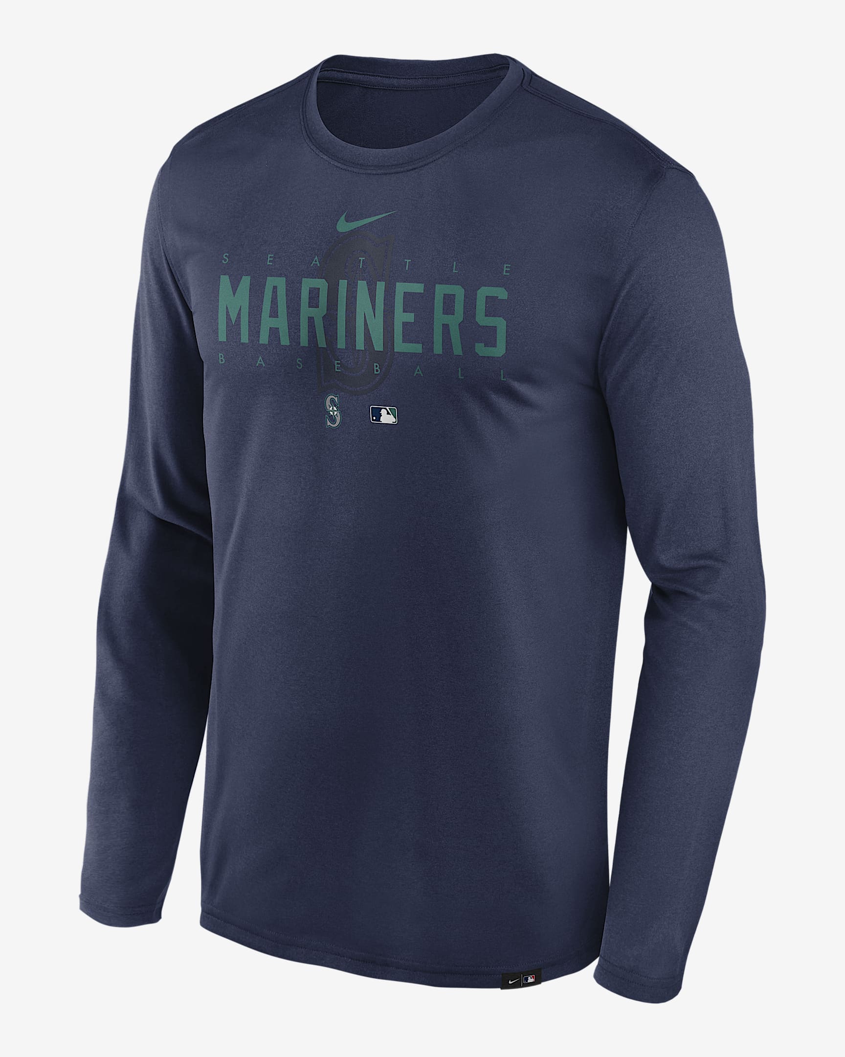 Nike Dri-FIT Team Legend (MLB Seattle Mariners) Men's Long-Sleeve T ...