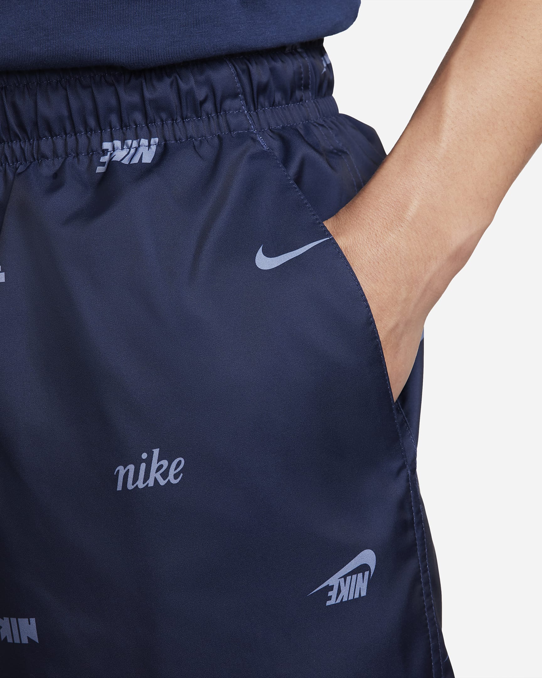 Nike Club Men's Woven All-Over Print Flow Shorts. Nike ID