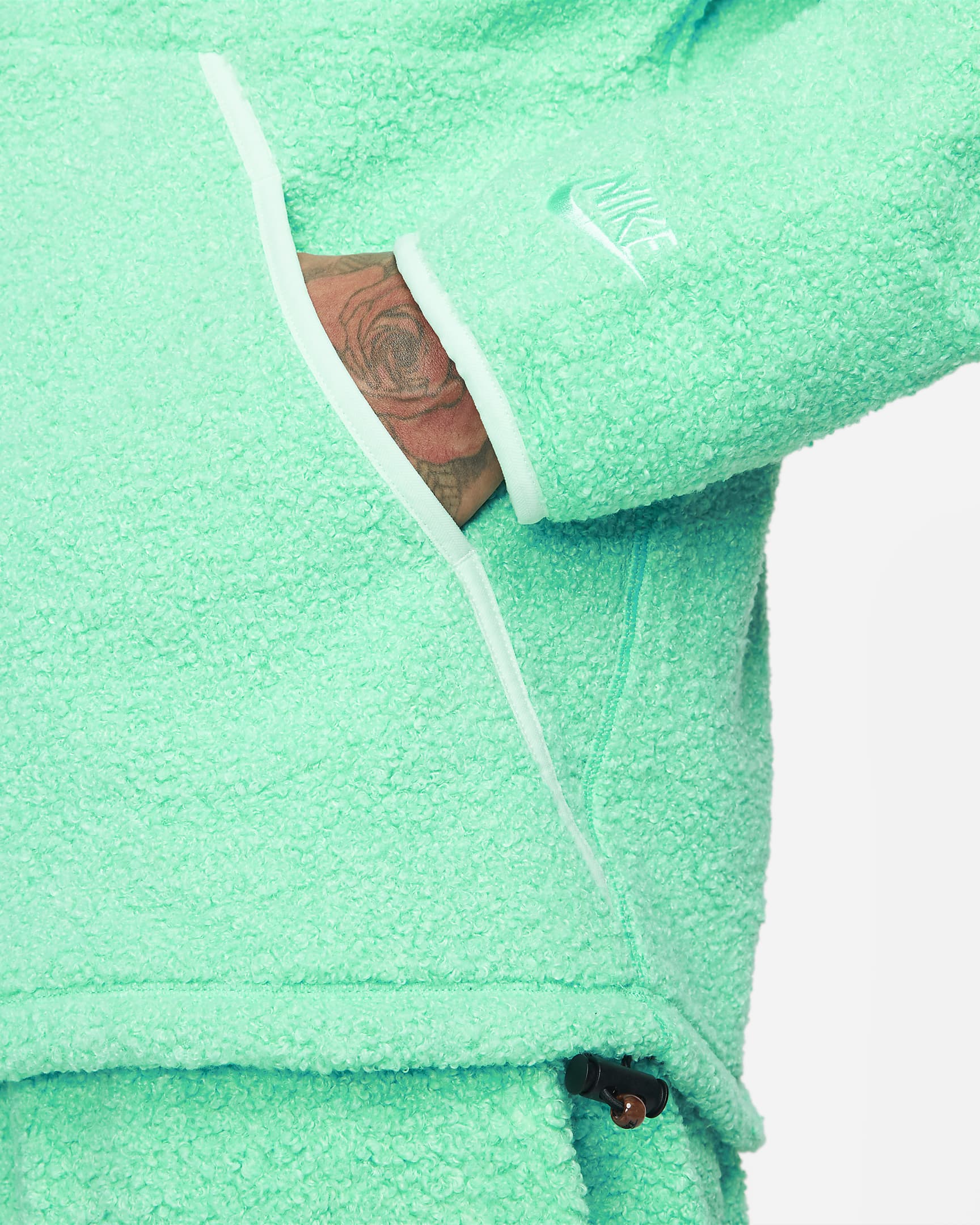 Nike Sportswear Men's Lined Winterized Pullover Hoodie. Nike SI