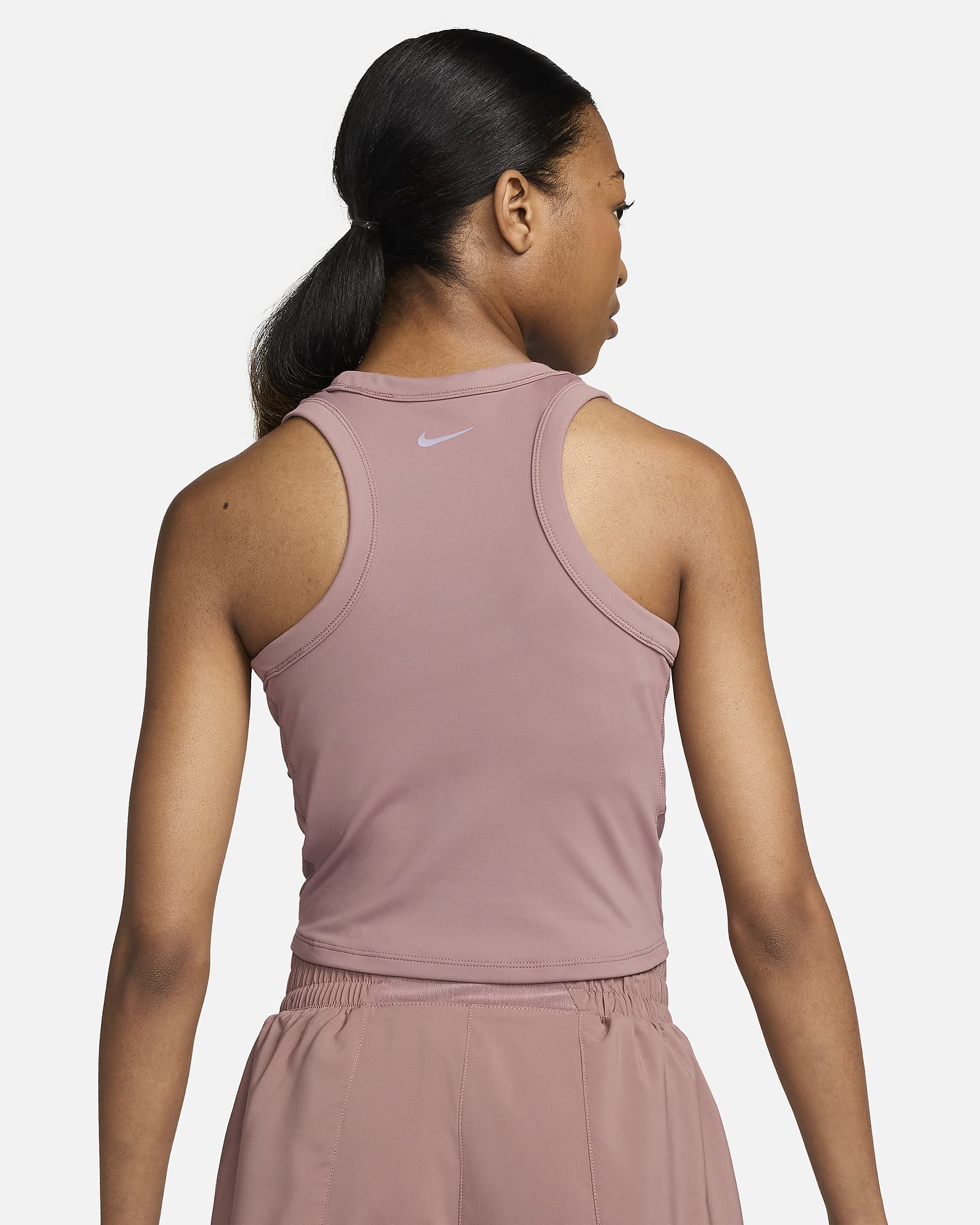 Nike One Fitted Women's Dri-FIT Cropped Tank Top. Nike.com