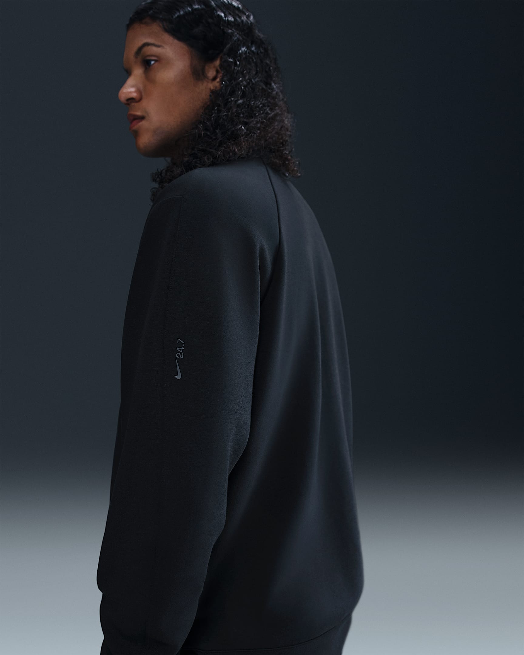 Nike 24.7 ImpossiblySoft Men's Dri-FIT 1/2-Zip Top. Nike.com