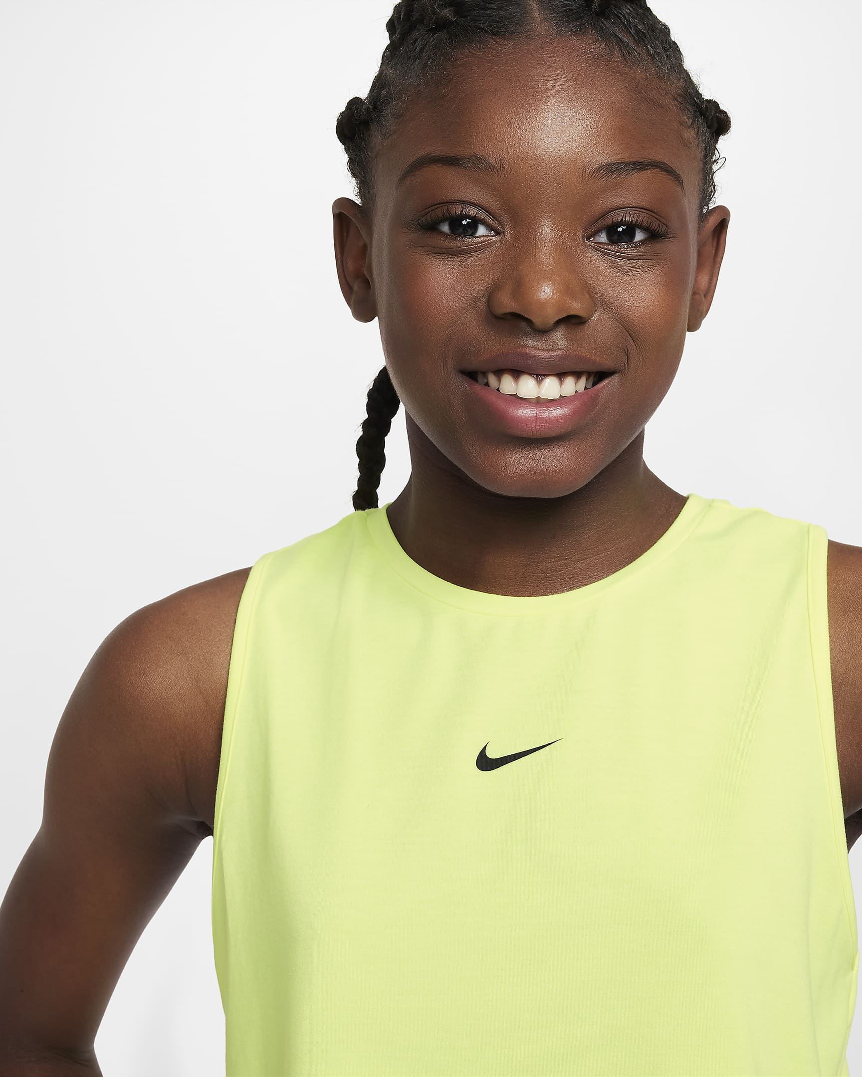 Nike Pro Girls' Dri-FIT Training Tank Top. Nike.com