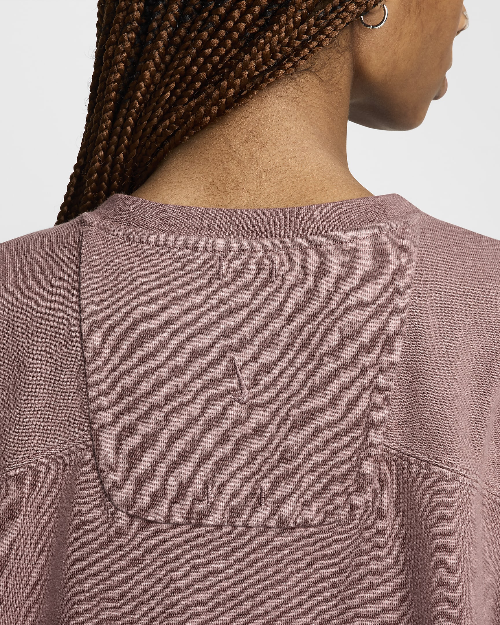 Nike Every Stitch Considered Garment Dyed Short-Sleeve T-Shirt. Nike MY