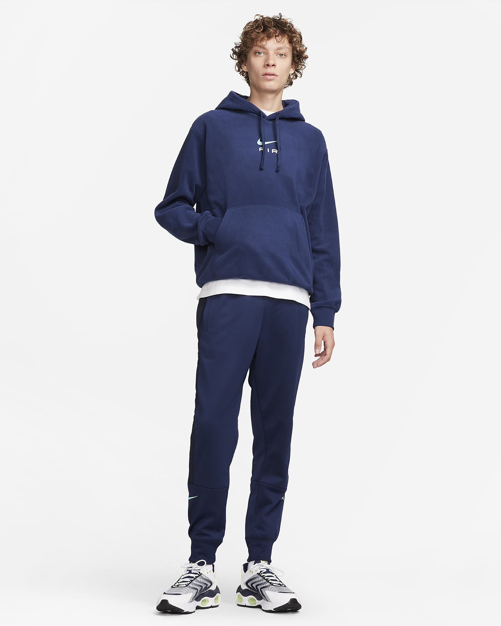 Nike Air Men's Pullover Fleece Hoodie. Nike NZ