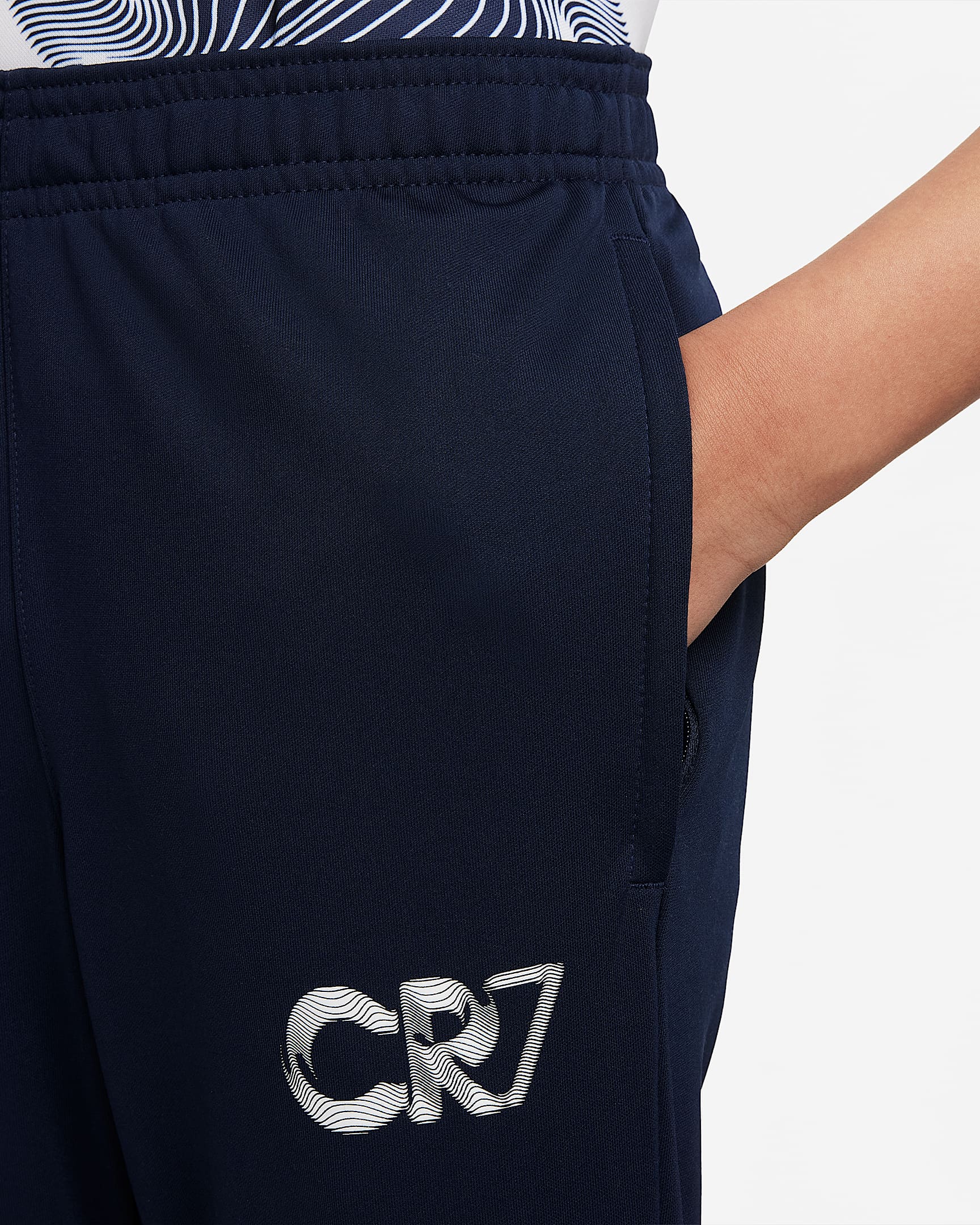 Nike Dri-FIT CR7 Older Kids' Knit Football Pants. Nike AT