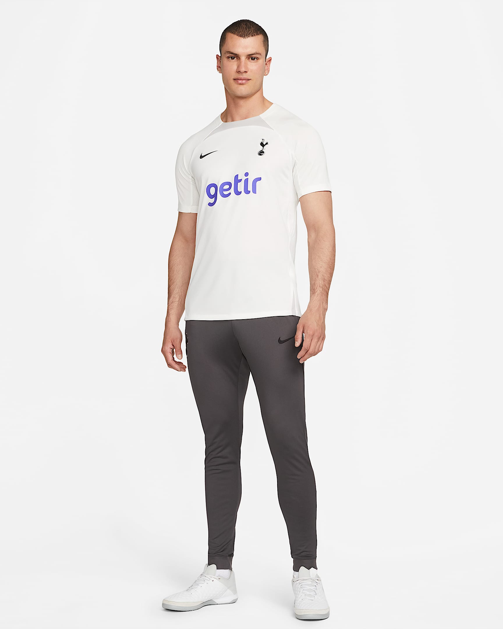 Tottenham Hotspur Strike Men's Nike Dri-FIT Knit Football Tracksuit ...