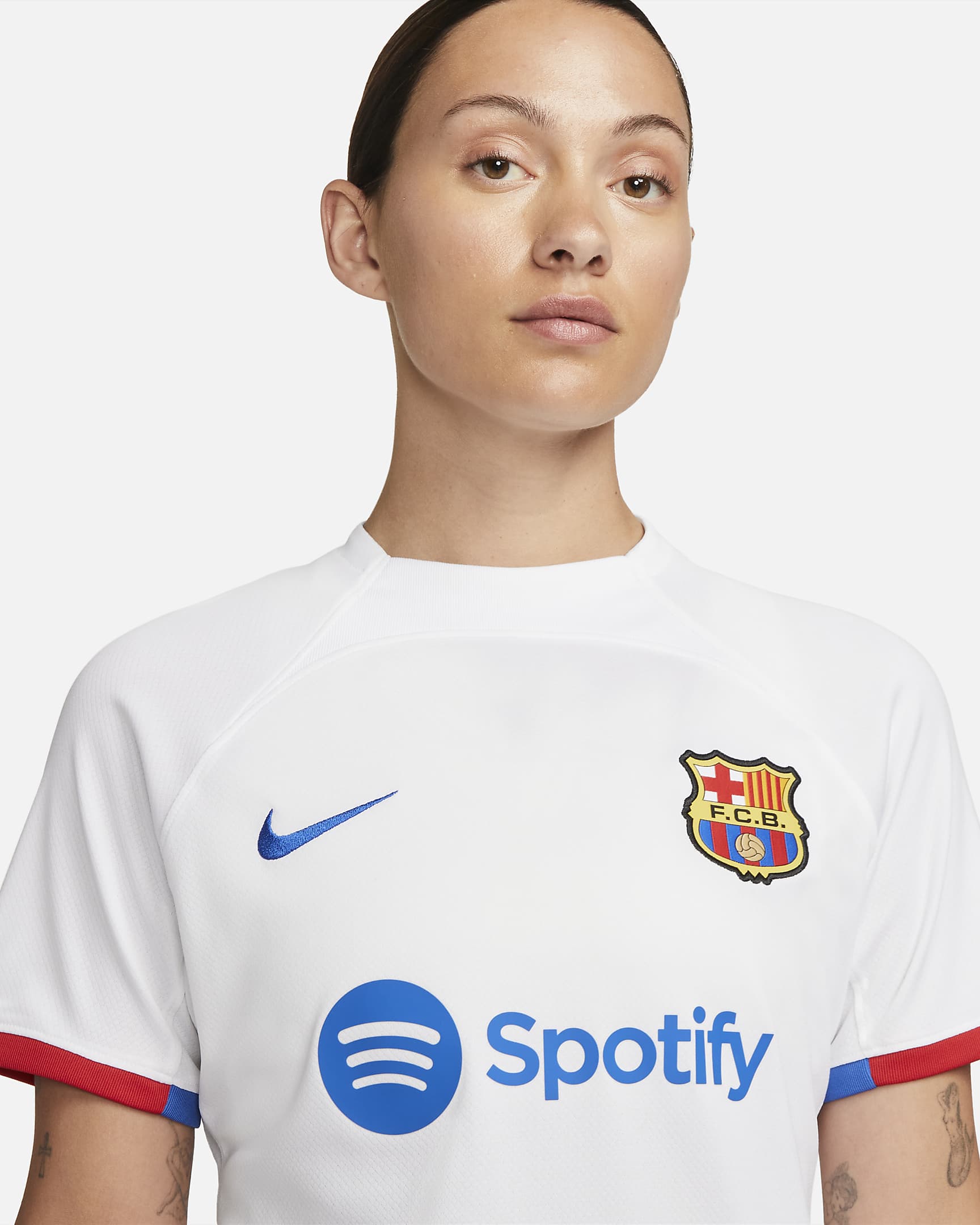 F.C. Barcelona 2023/24 Stadium Away Women's Nike Dri-FIT Football Shirt. Nike NZ