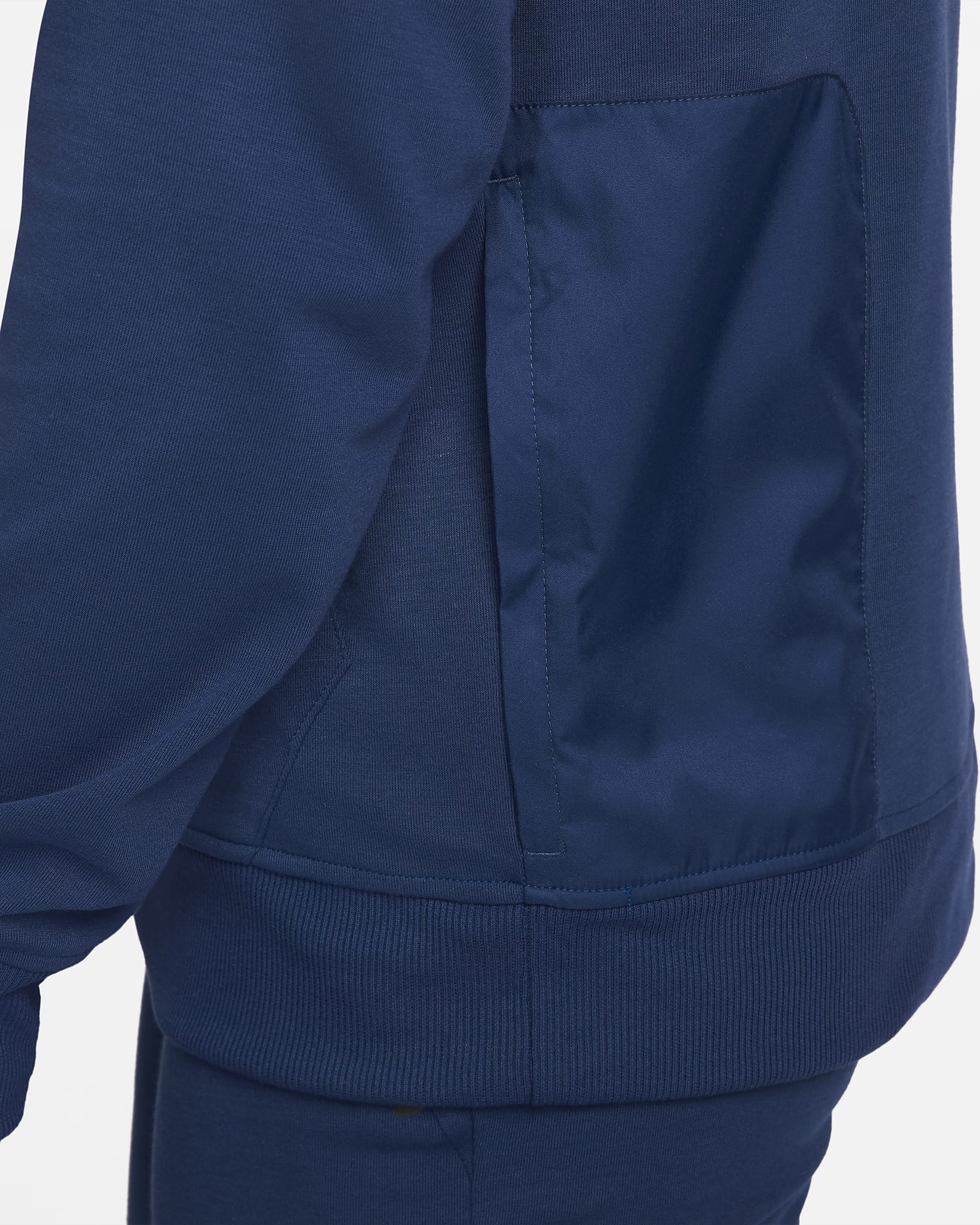 F.C. Barcelona Men's Nike Dri-FIT 1/2-Zip Travel Football Hoodie. Nike GB