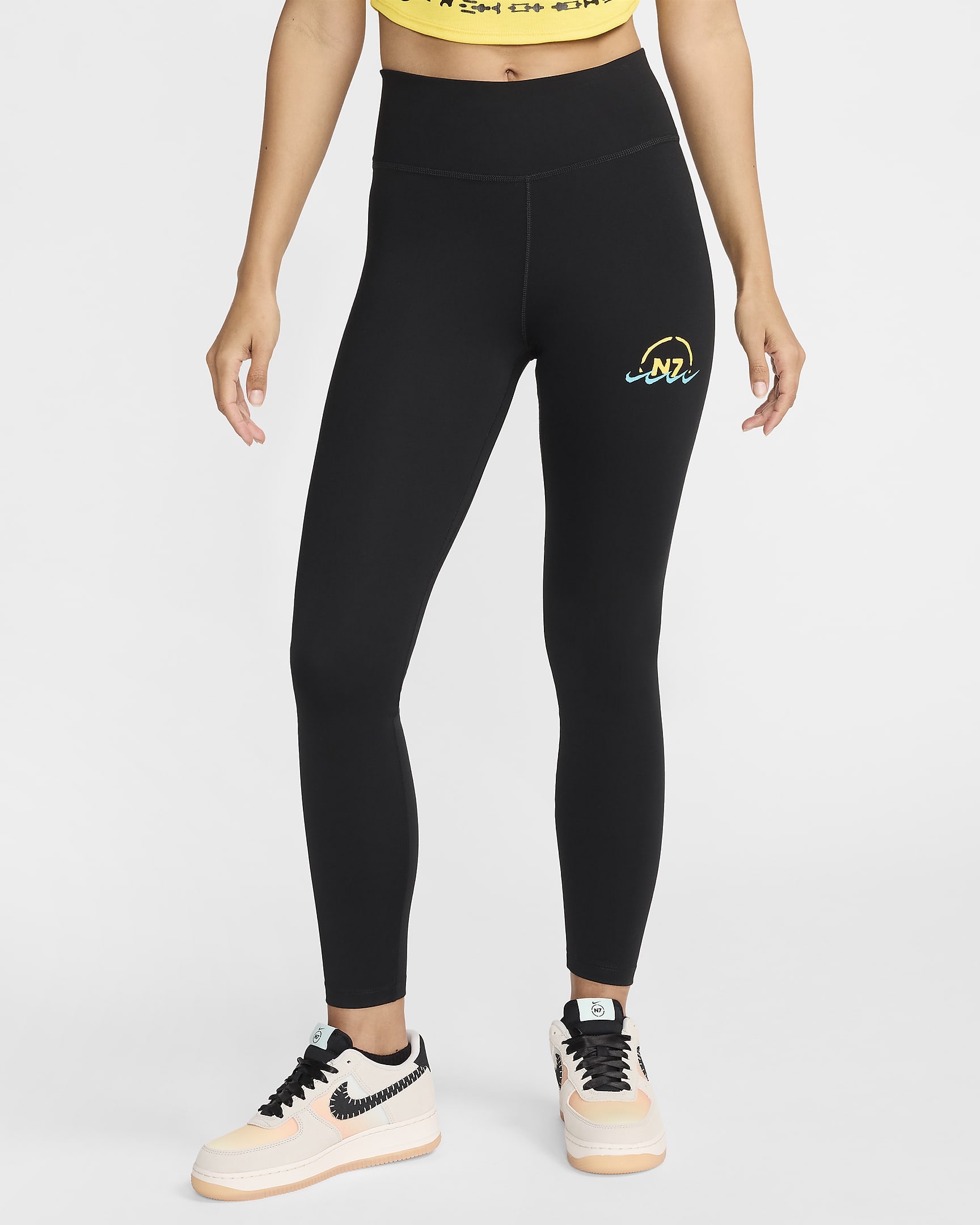 Nike One N7 Women's Mid-Rise Full-Length Leggings. Nike.com