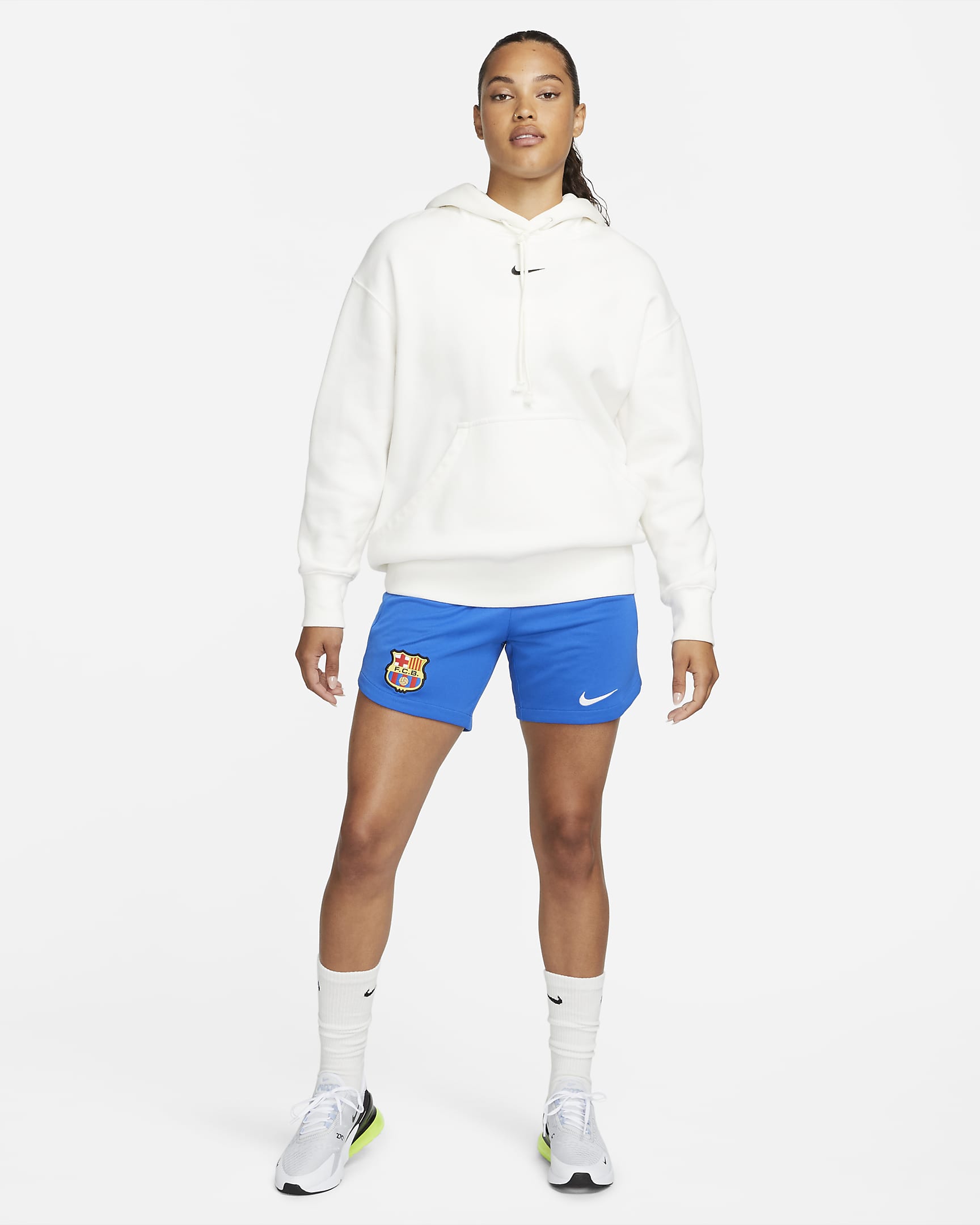 F.C. Barcelona 2023/24 Stadium Away Women's Nike Dri-FIT Football Shorts. Nike BE