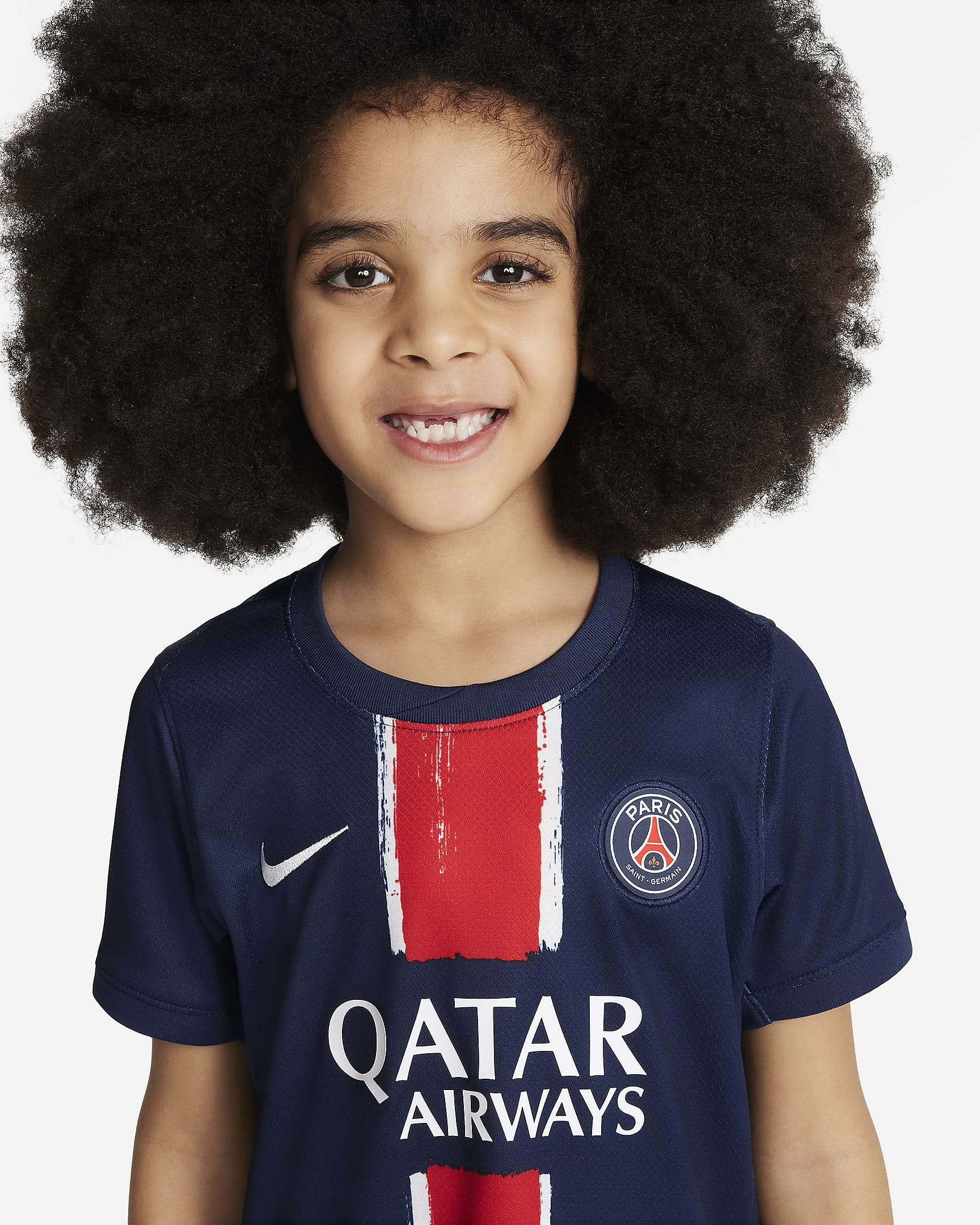 Paris Saint-Germain 2024 Stadium Home Younger Kids' Nike Football ...