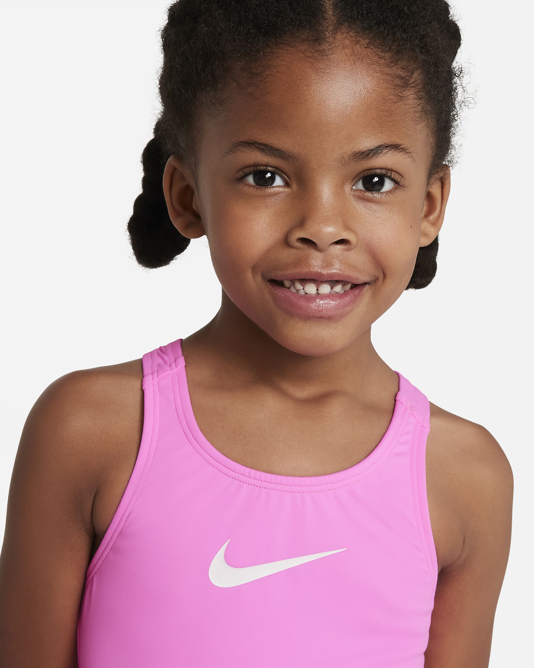 Nike Essential Little Kids' (Girls') Racerback 1-Piece Swimsuit. Nike.com