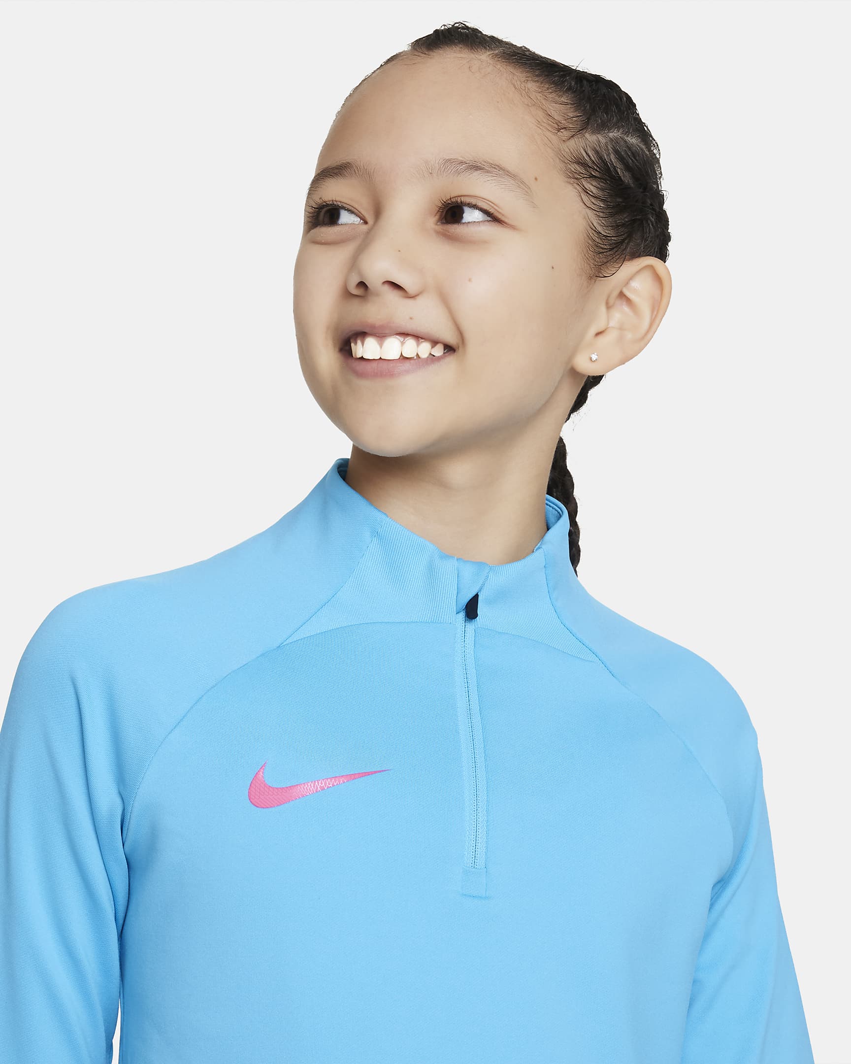 Nike Dri-FIT Strike Older Kids' Football Drill Top. Nike LU