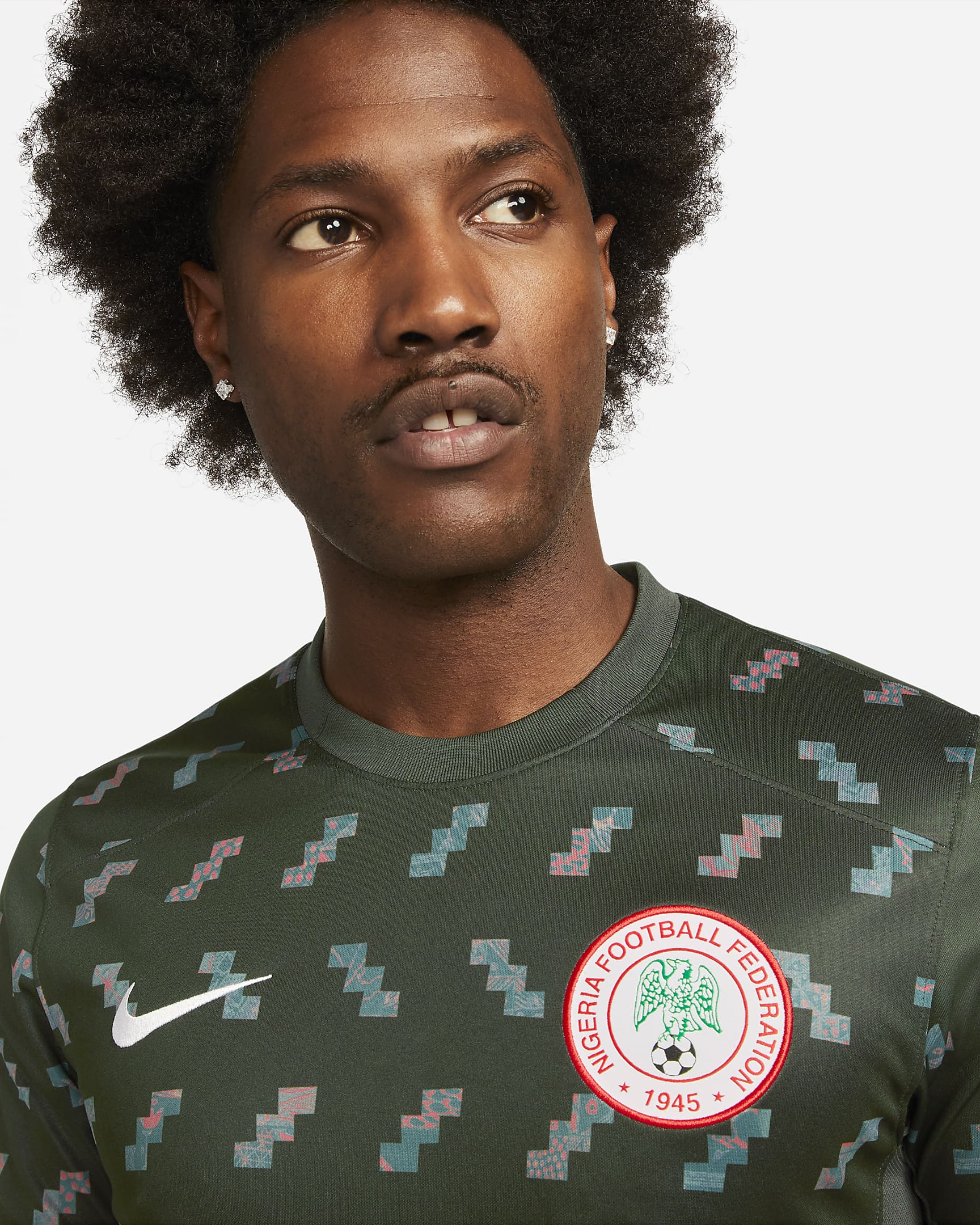 Nigeria 2023 Stadium Away Men's Nike Dri-FIT Football Shirt. Nike PT