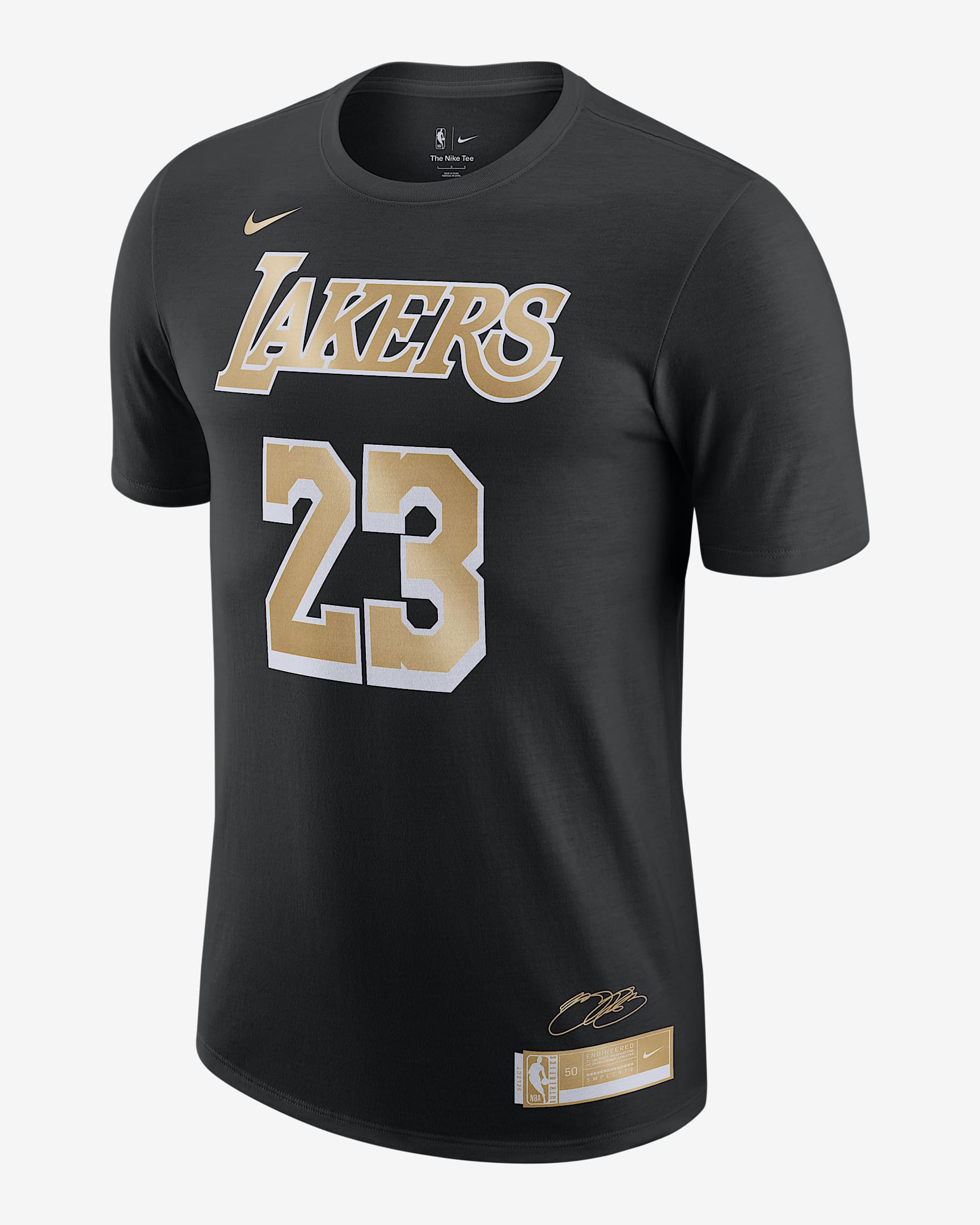 Nike NBA-t-shirt LeBron James Select Series för män. Nike SE
