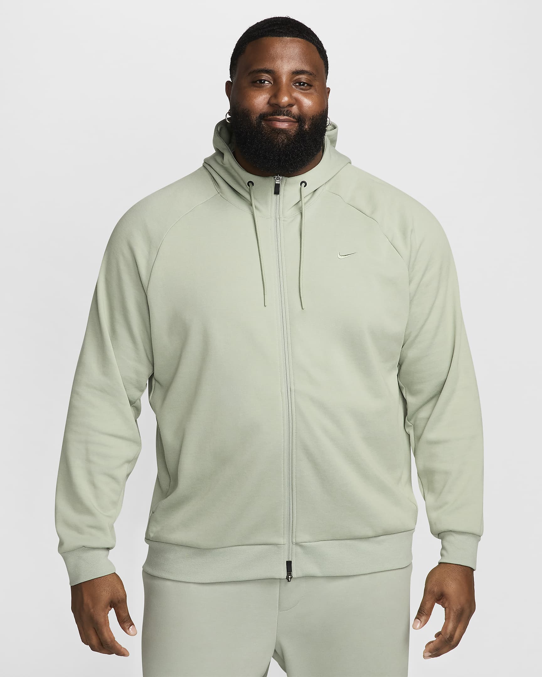 Nike Primary Fleece Men's Dri-FIT UV Full-Zip Performance Hoodie. Nike UK
