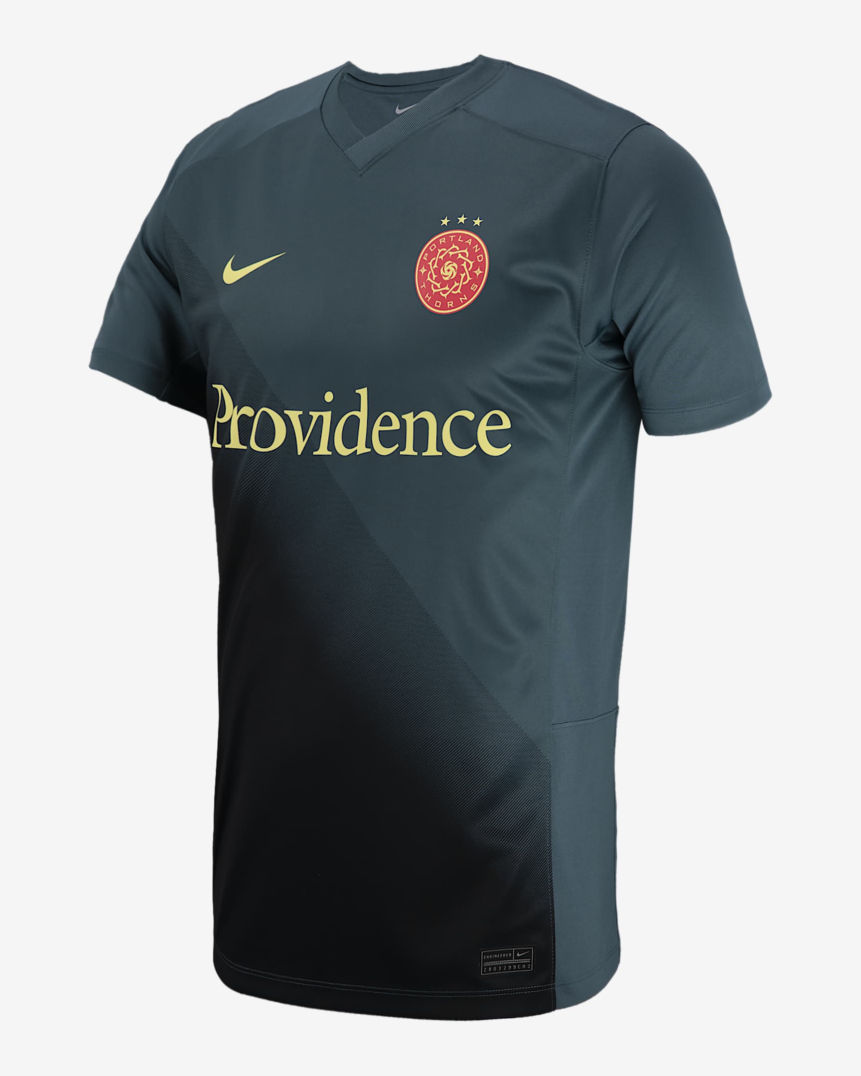 Jersey Nike Dri-FIT de la NWSL replica del Portland Thorns FC visitante ...