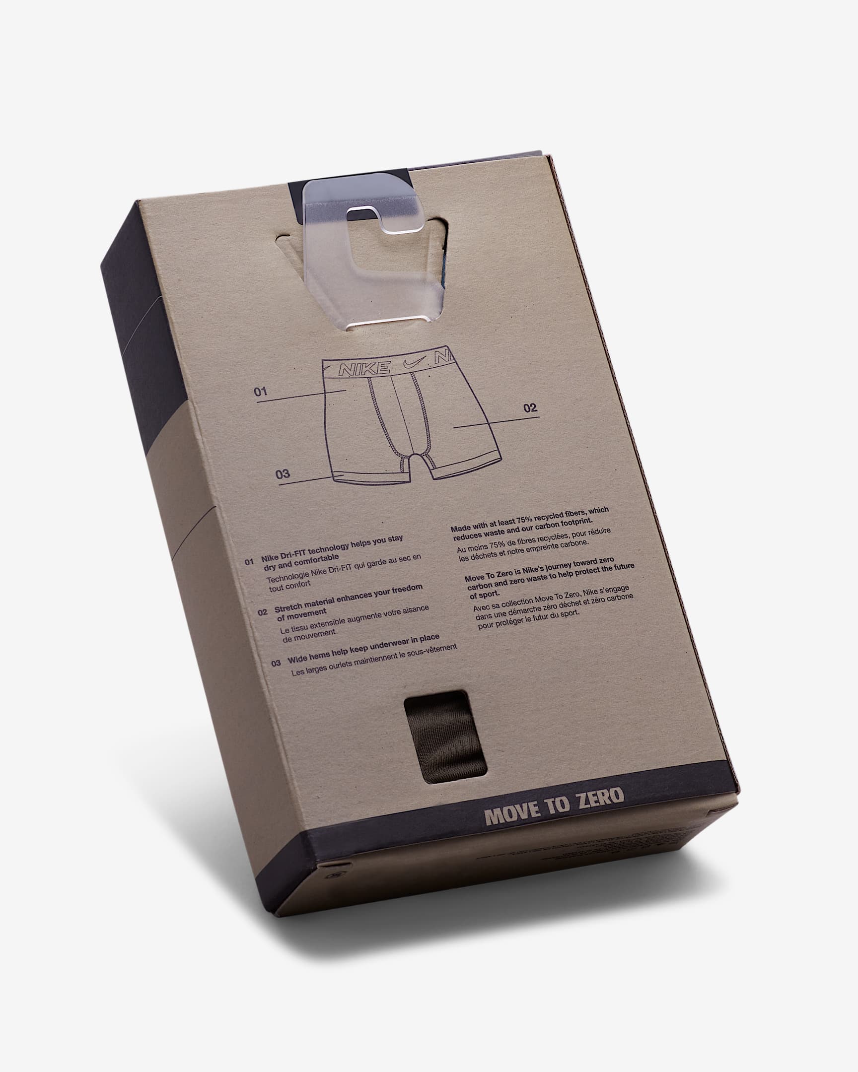 Ropa interior para niños talla grande Nike Micro Print Boxer Briefs ...