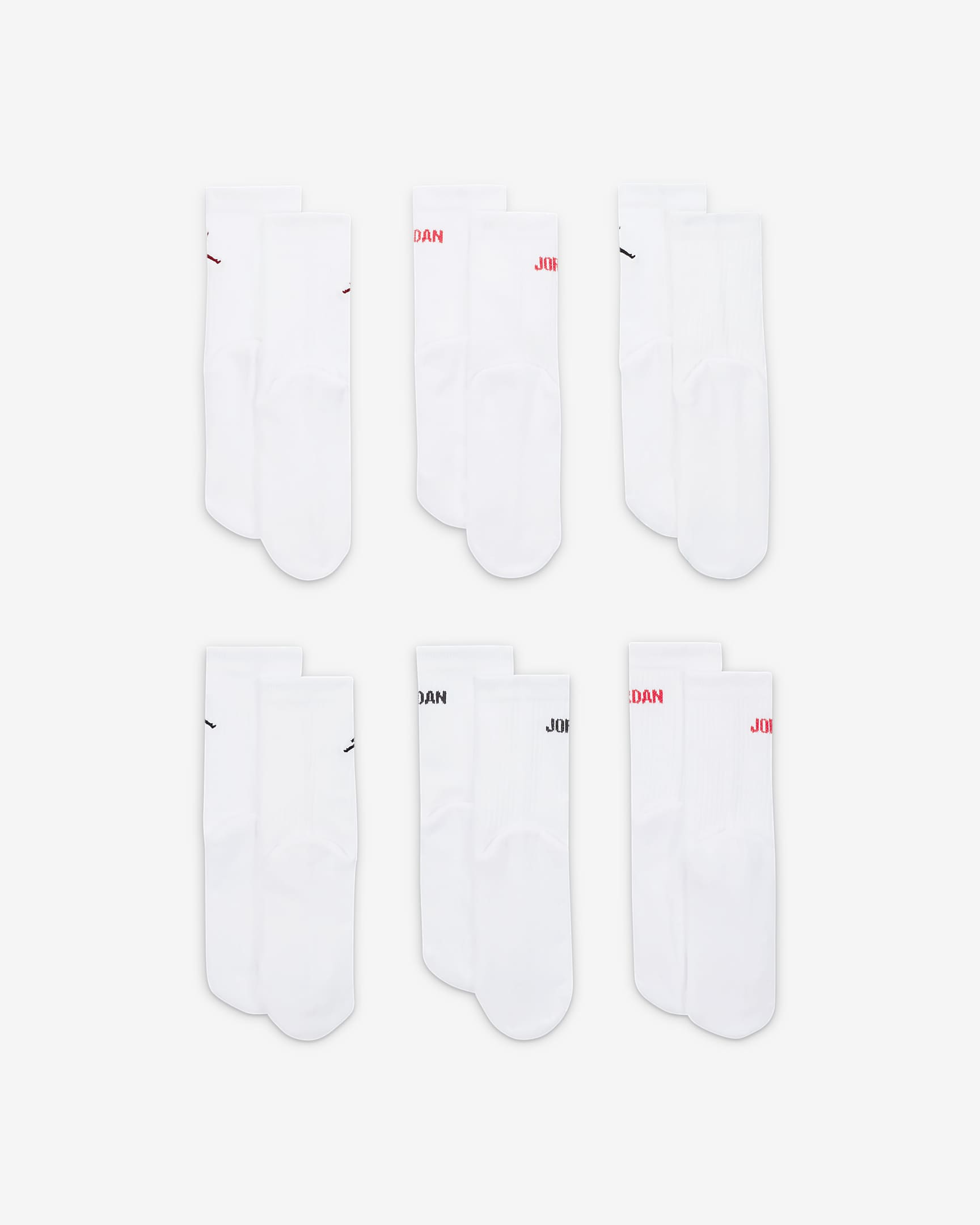 Jordan Legend Kids' Crew Socks Box Set (6-Pairs). Nike.com