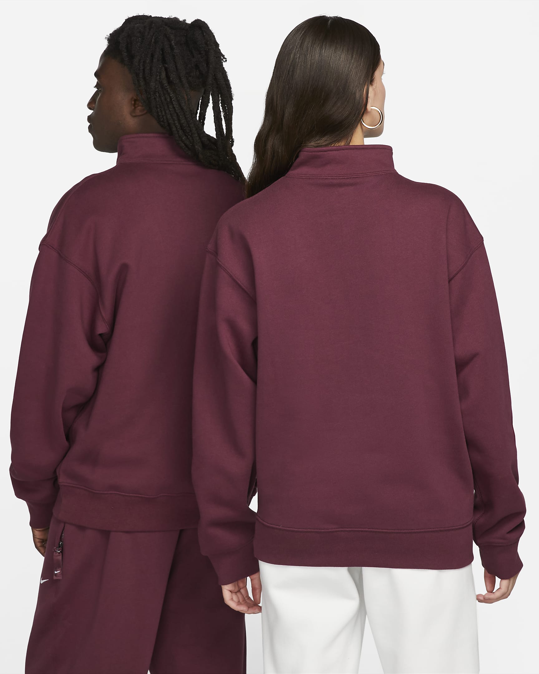 Nike Solo Swoosh Men's 1/4-Zip Top. Nike BG