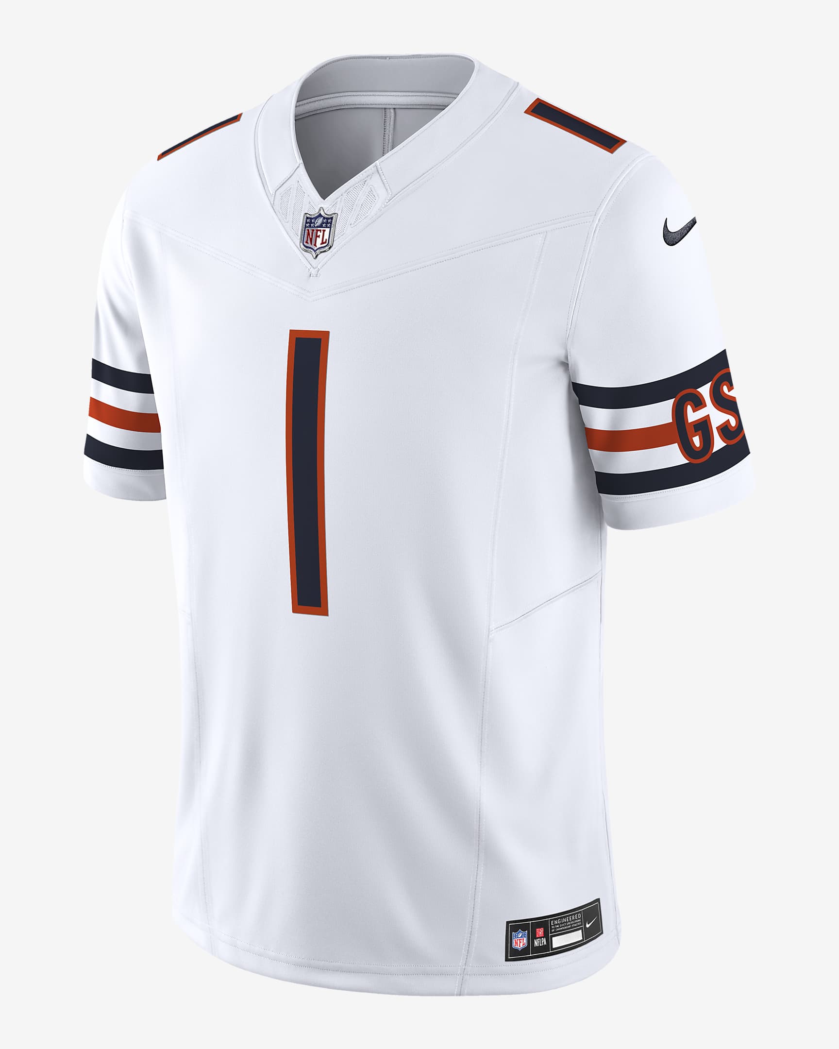 Justin Fields Chicago Bears Men's Nike Dri-FIT NFL Limited Football ...