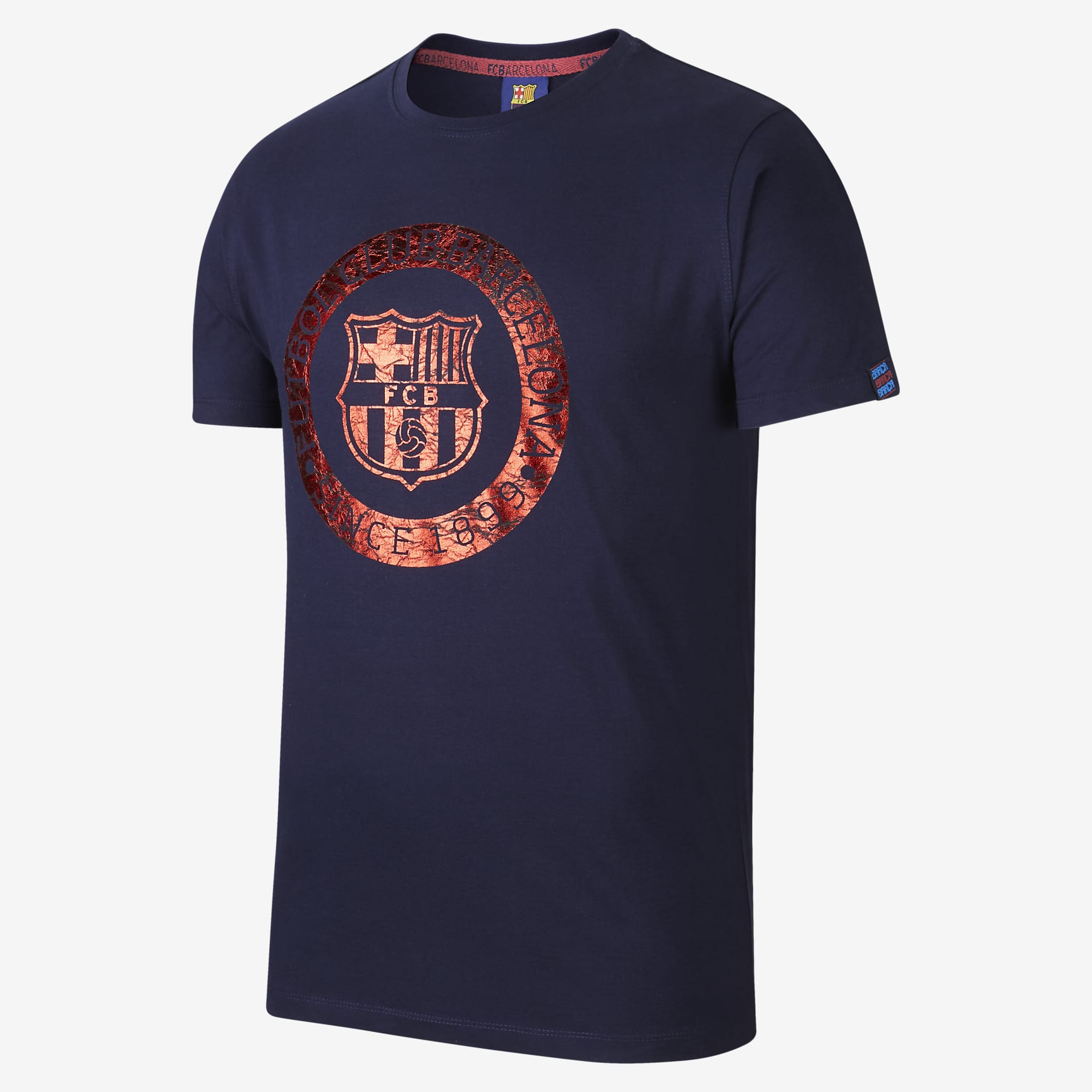 FC Barcelona Foil Men's T-Shirt. Nike UK