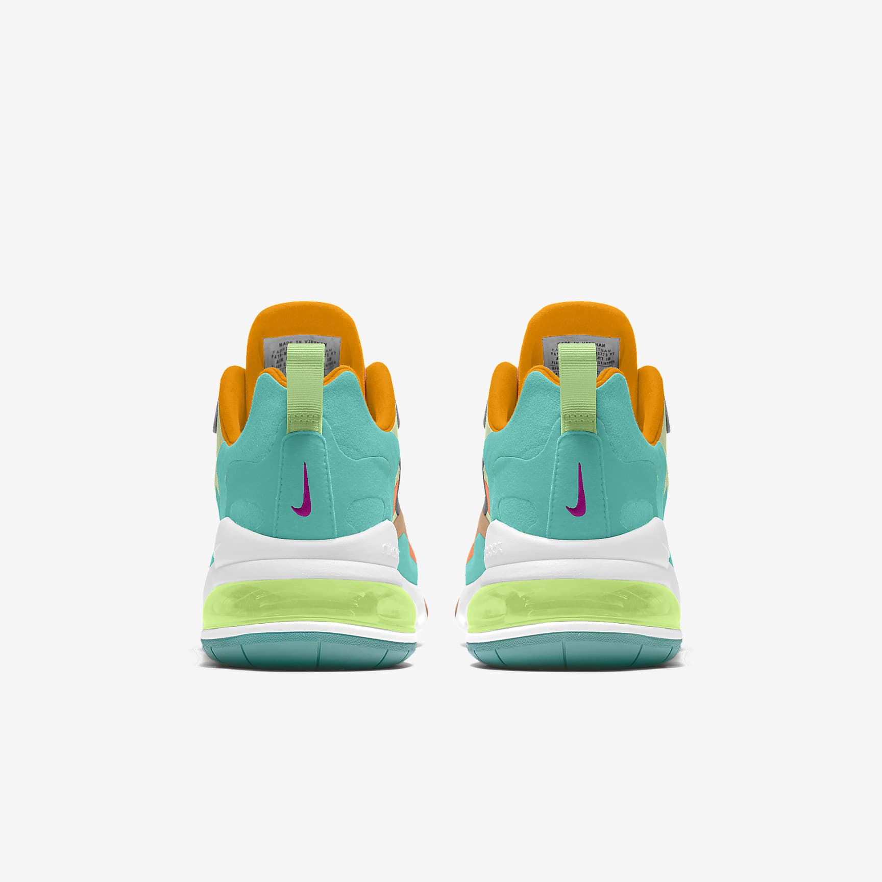 Nike Air Max 270 React Premium By You Custom Men's Shoe. Nike.com