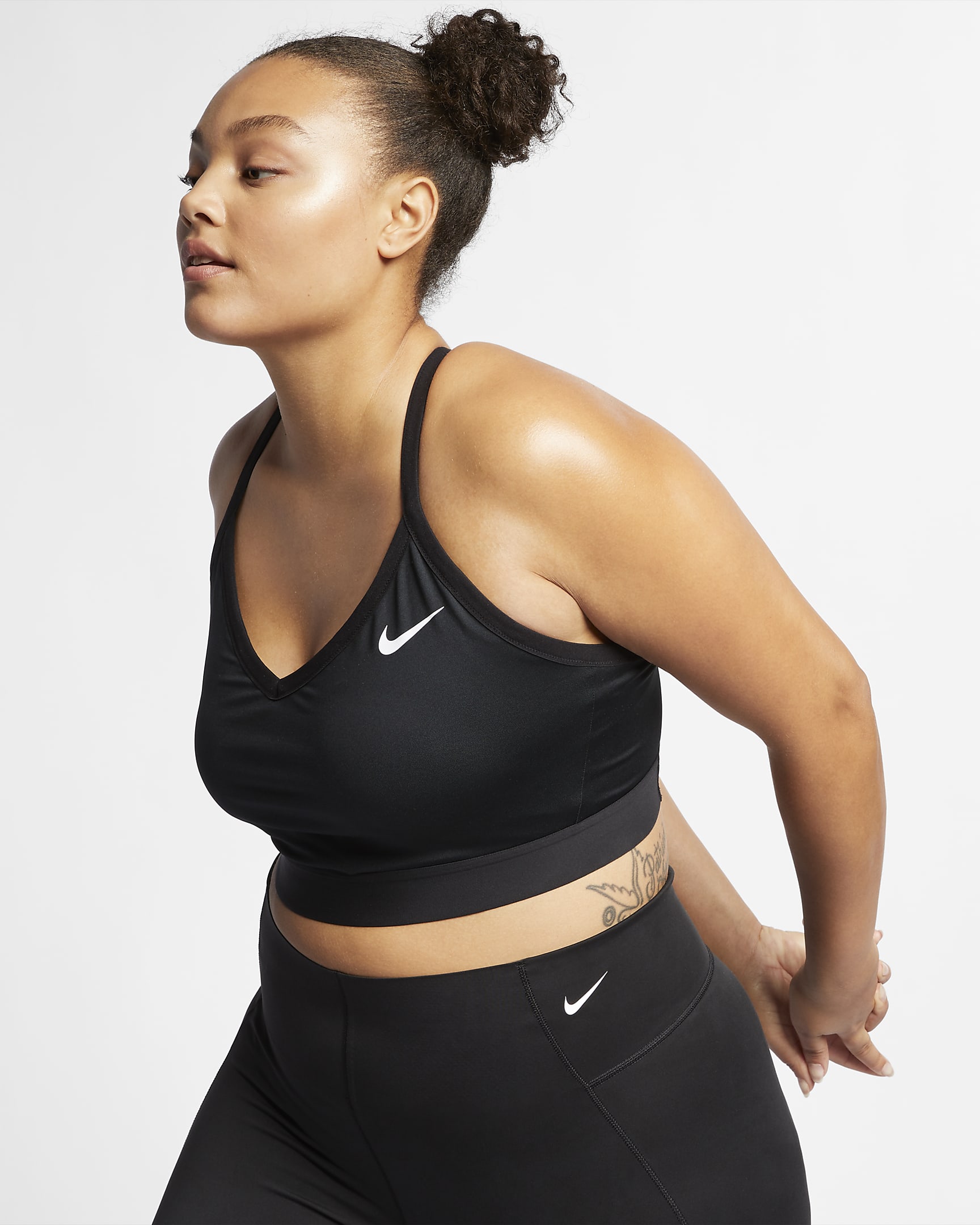 Nike Indy Women's Light-Support Padded Sports Bra (Plus Size). Nike SK