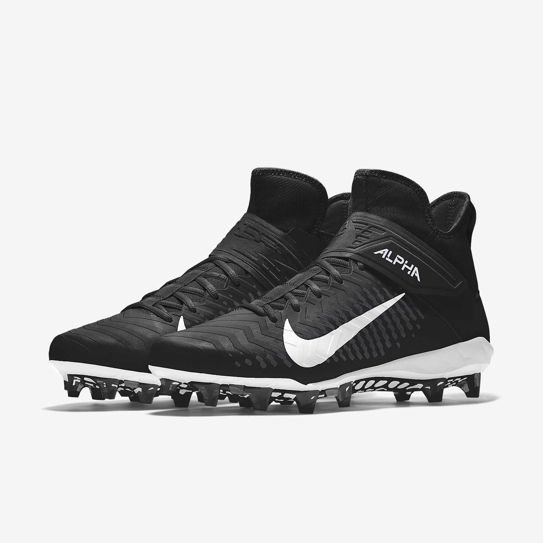 Nike Alpha Menace Pro 2 Mid By You Custom Men's Football Cleat. Nike.com