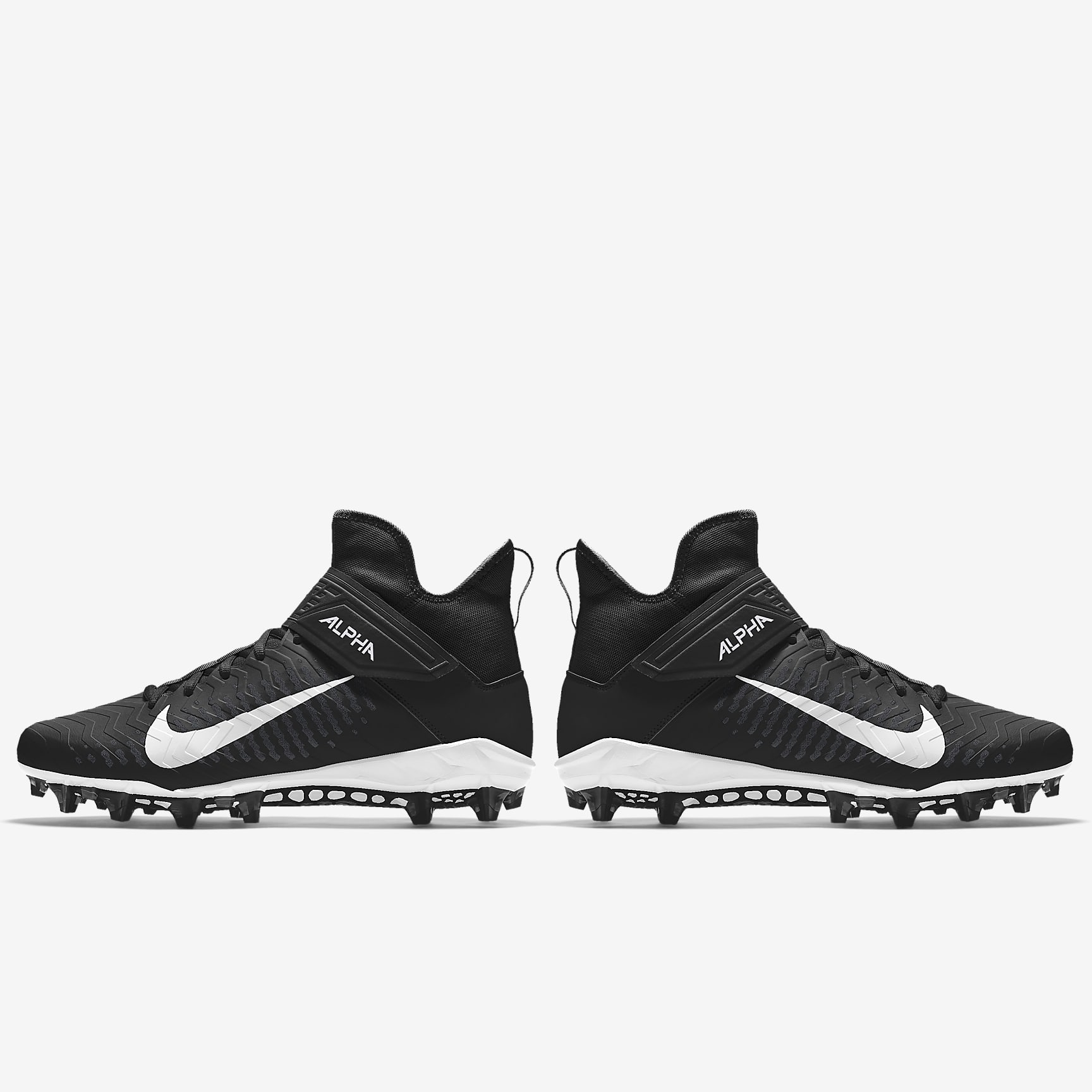 Nike Alpha Menace Pro 2 Mid By You Custom Men's Football Cleat. Nike.com