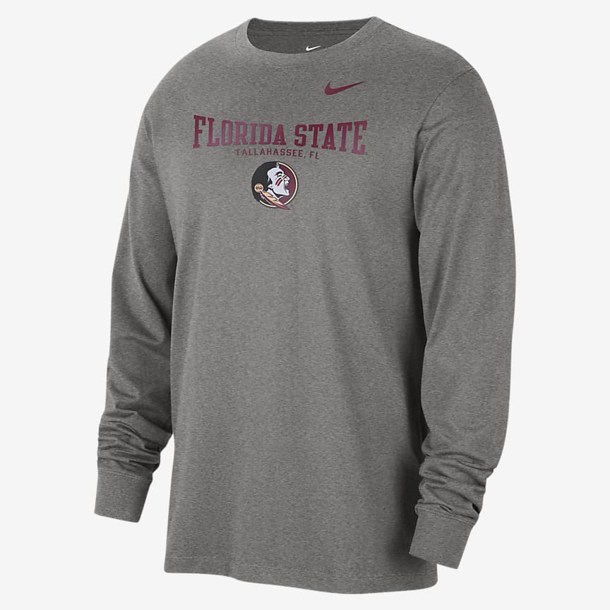 Sudadera con gorro universitaria Nike para hombre Florida State Club Fleece. Nike.com