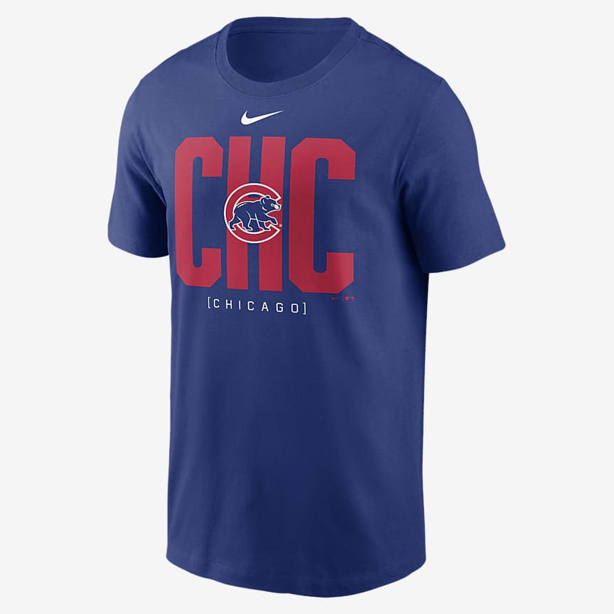 Chicago Cubs Hometown Men's Nike MLB T-Shirt. Nike.com
