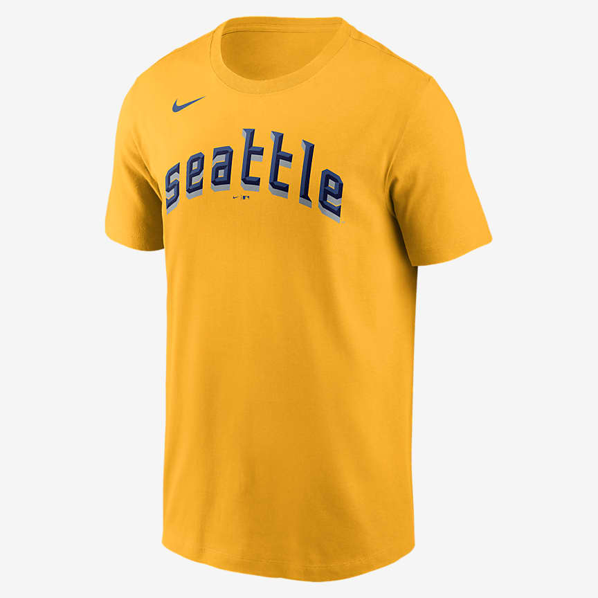 Playera para hombre MLB Seattle Mariners City Connect (Julio Rodriguez ...