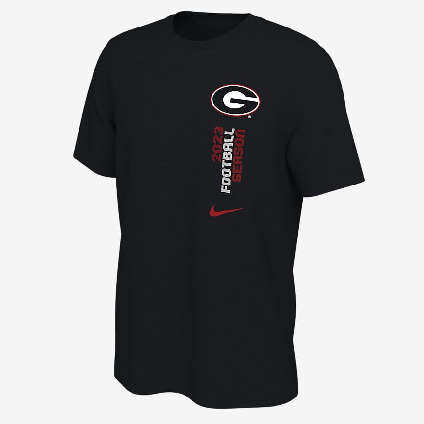 Playera universitaria Nike para hombre Georgia. Nike.com