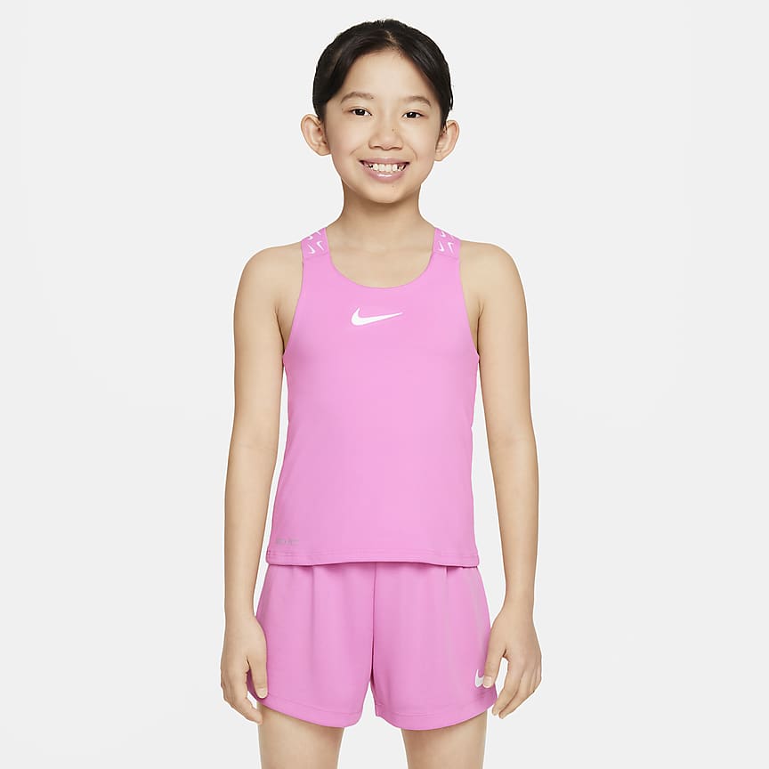 Nike Dri-FIT Veneer Little Kids' Tank Set. Nike.com