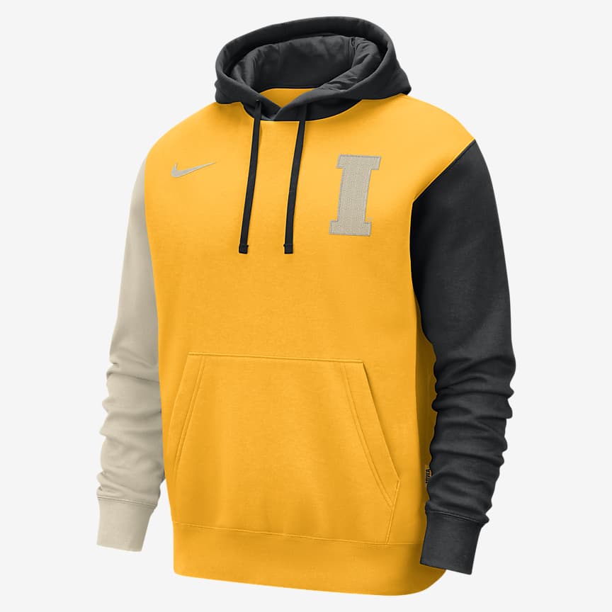 Sudadera con gorro universitaria Nike para hombre Retro Fleece Iowa. Nike.com