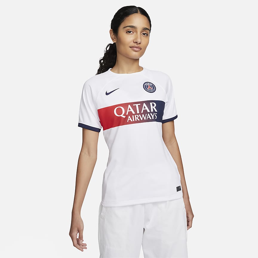 Paris Saint-Germain 2024 Stadium Home Women's Nike Dri-FIT Football Replica Shirt. Nike PH