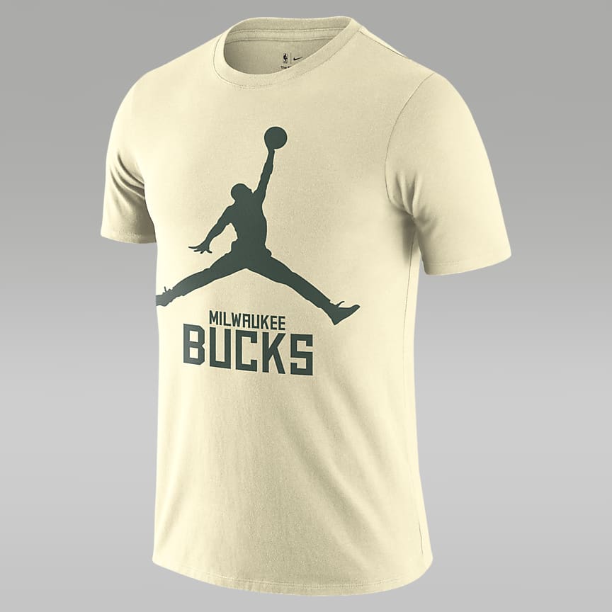 Playera de la NBA Max90 Nike Courtside para hombre Milwaukee Bucks 2023/24 City Edition. Nike.com