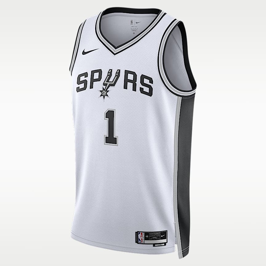 San Antonio Spurs Icon Edition Men's Nike Dri-FIT NBA Swingman Jersey ...