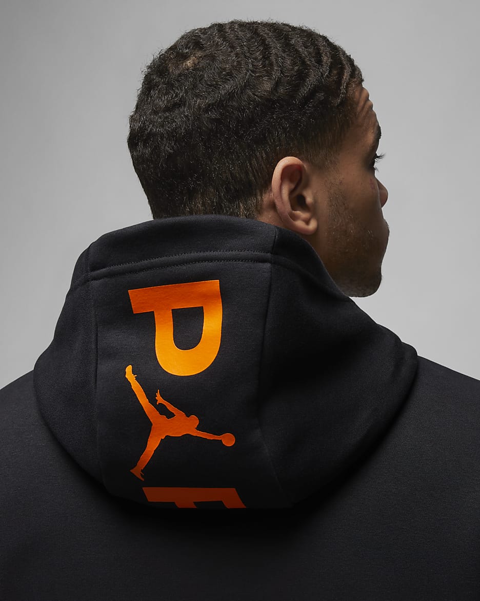 Paris Saint-Germain Men's Fleece Pullover Hoodie. Nike VN