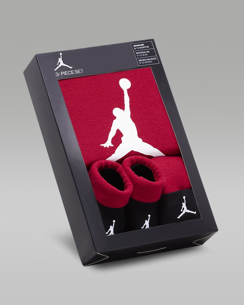 Jordan Baby 3-Piece Box Set. Nike LU