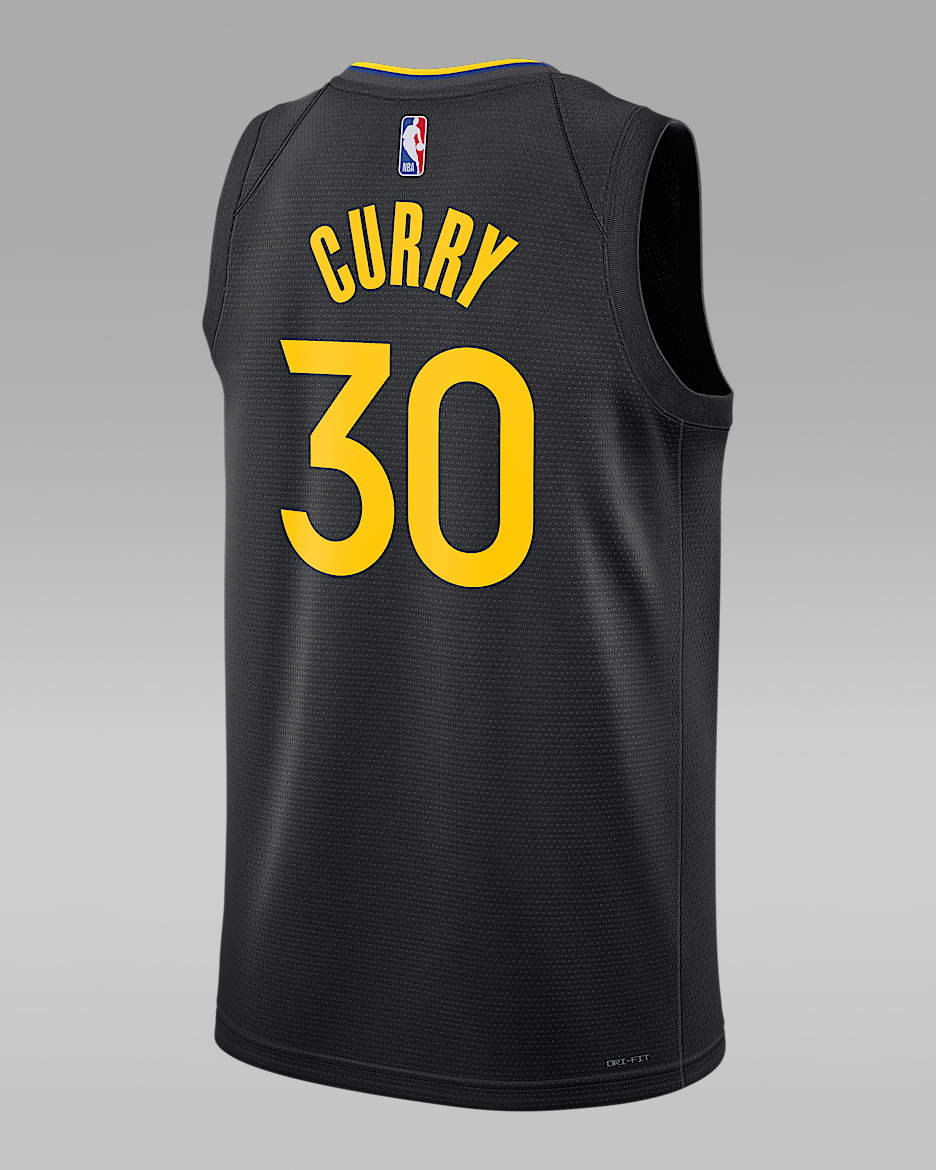 Stephen Curry Golden State Warriors 2024/25 Statement Edition Men's Jordan Dri-FIT NBA Swingman ...