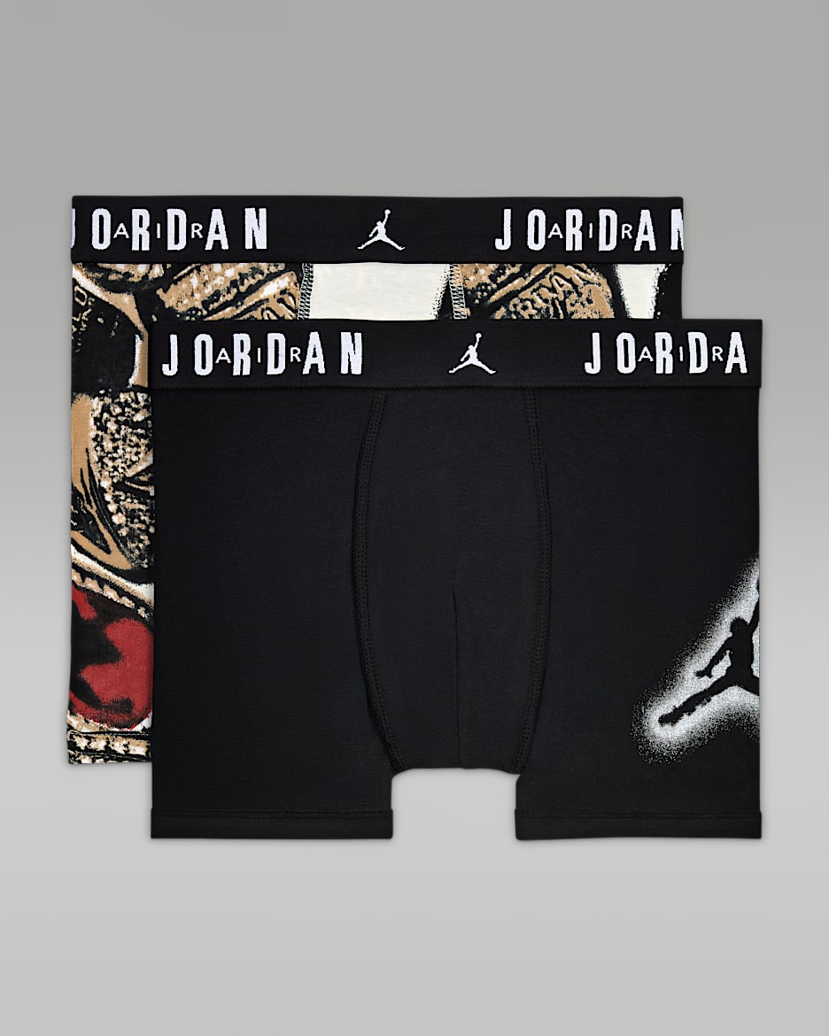 Jordan Ropa interior de algodón MVP para niños talla grande (paquete de 2). Nike.com