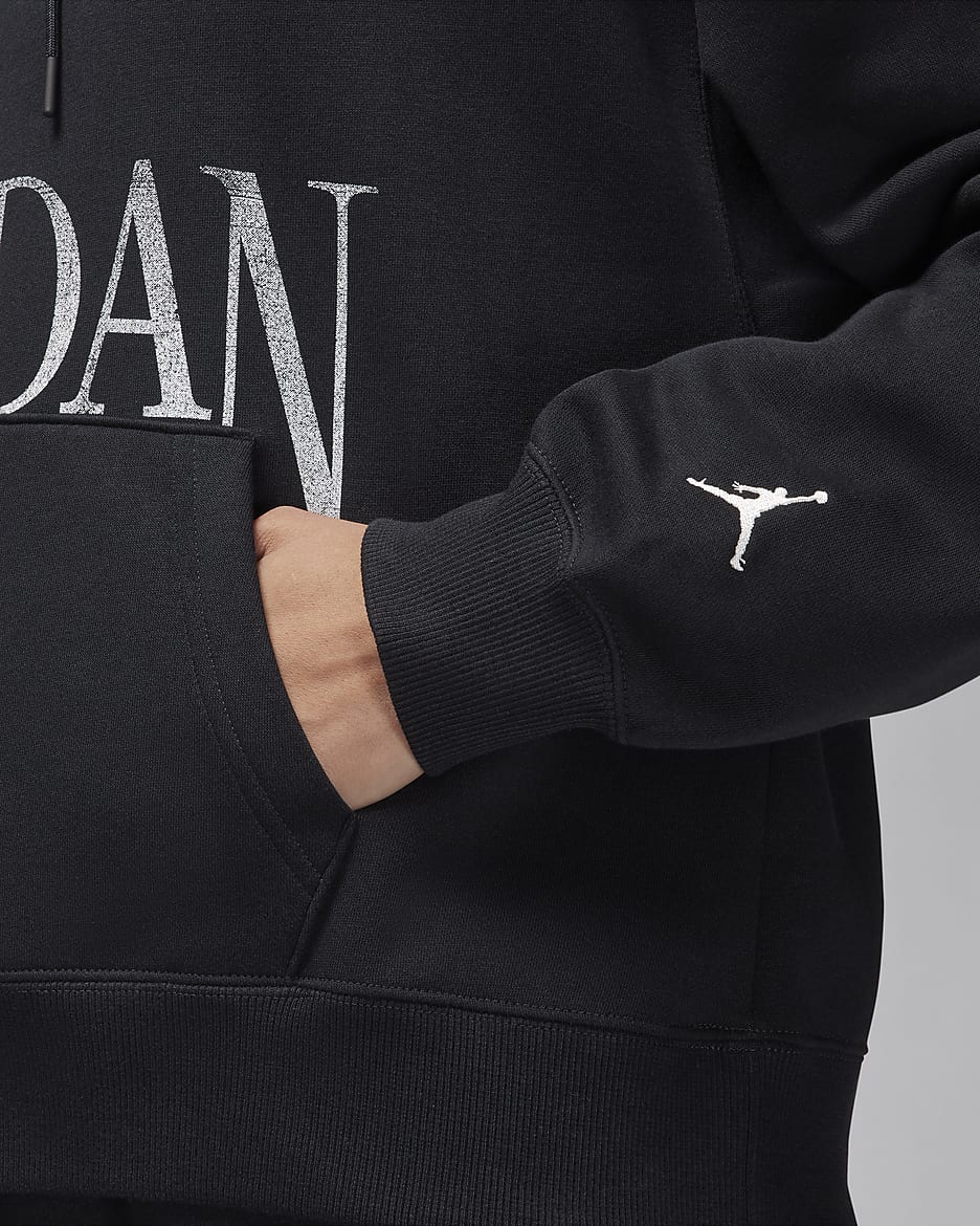 Jordan Brooklyn Fleece Women's Pullover Hoodie. Nike ID
