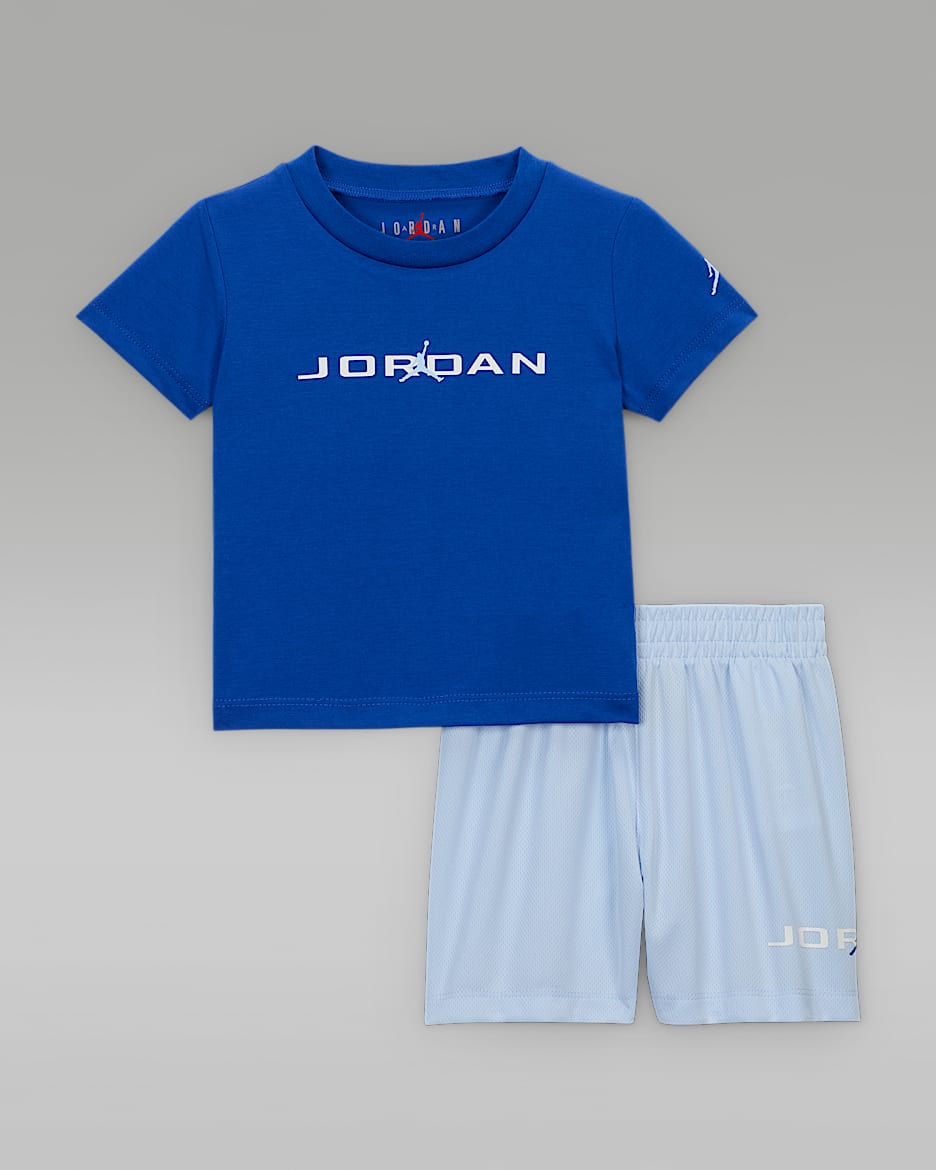 Jordan Baby (12-24M) Baseline 2-Piece Mesh Shorts Set. Nike.com