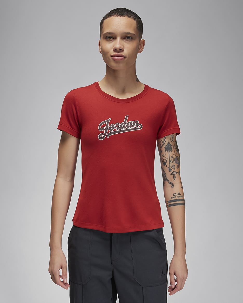 Jordan Womens Slim T Shirt Nike Uk