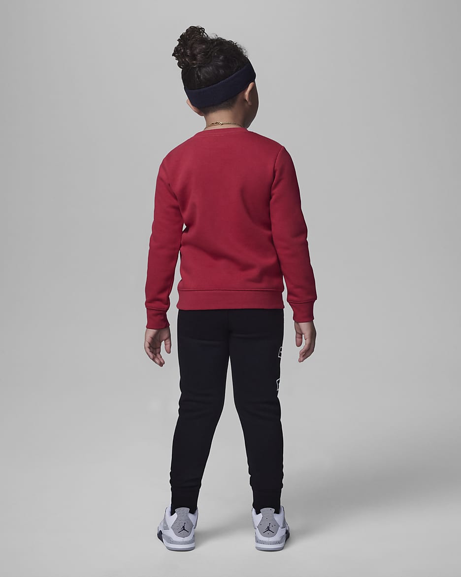 Jordan MJ MVP Fleece Crew Set Little Kids 2-Piece Set. Nike.com
