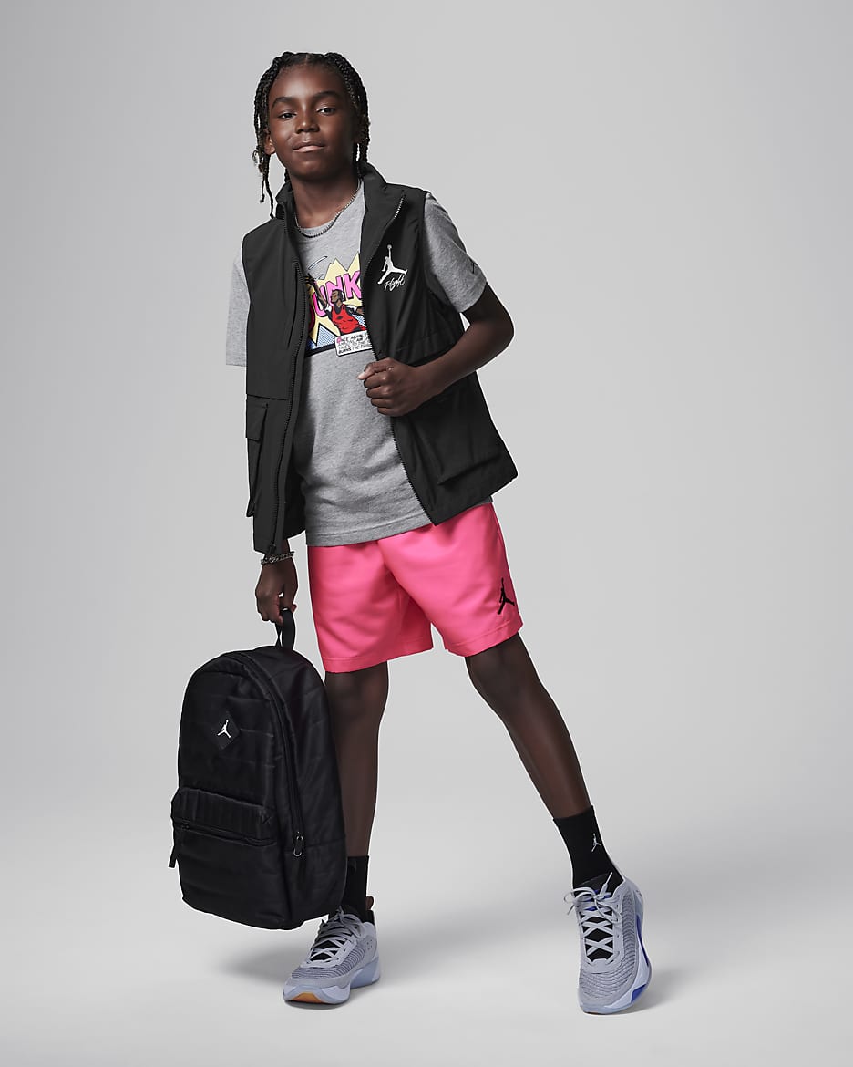 Air Jordan Big Kids' Dunk Comics T-Shirt. Nike.com