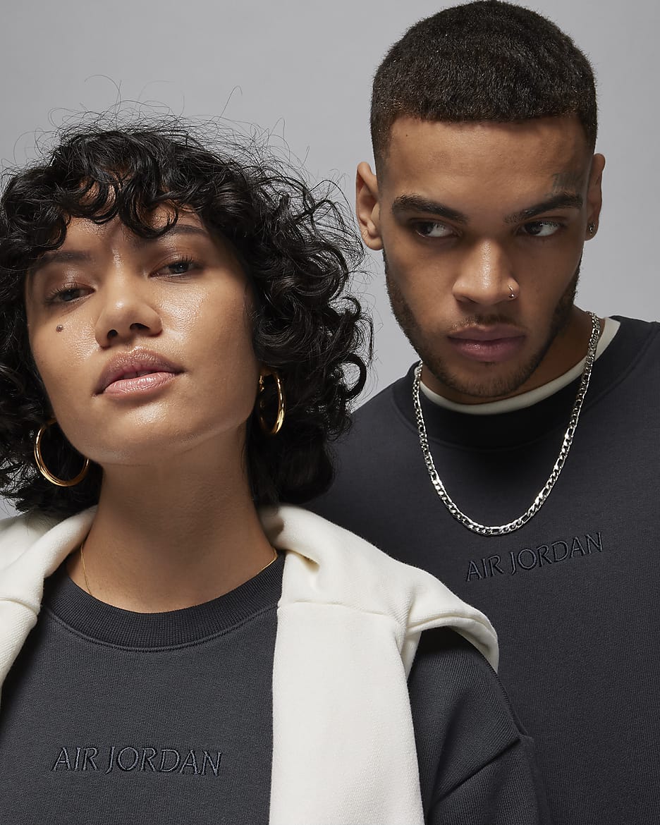 Air Jordan Wordmark Men's Fleece Crew-Neck Sweatshirt. Nike ZA