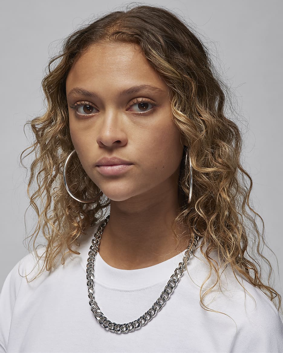 Jordan Essentials 女款寬版 T 恤。Nike TW